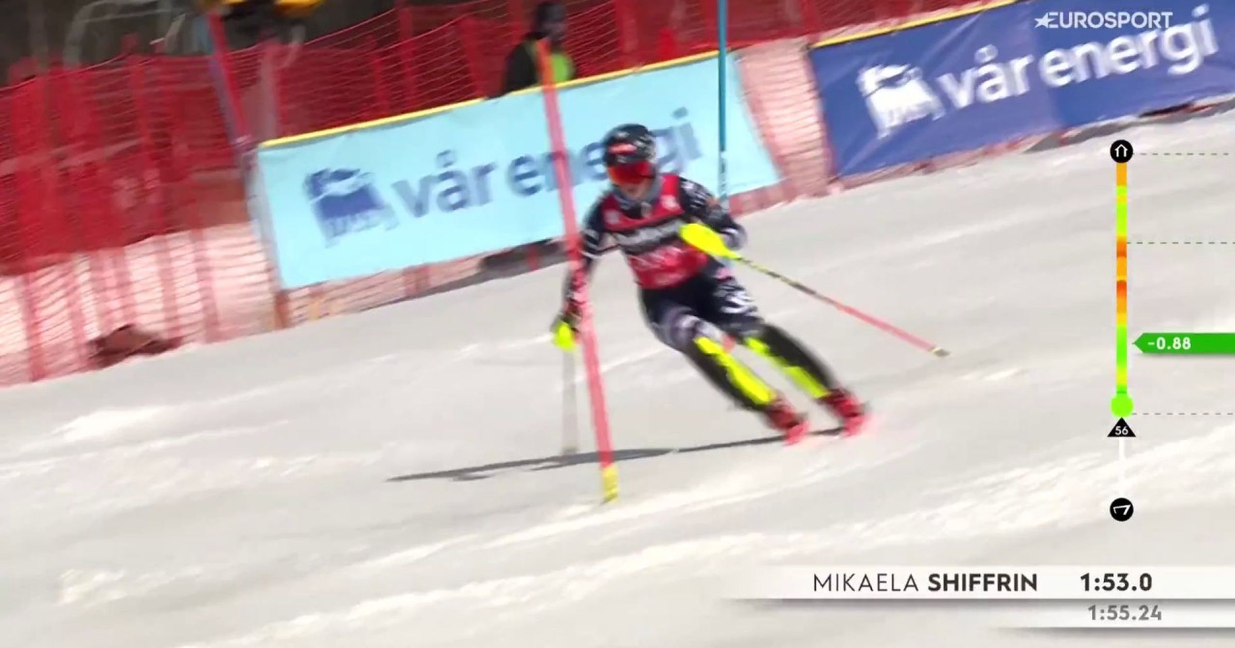 Mikaela Shiffrin imbattibile in slalom: guarda la manche del 9° sigillo ...