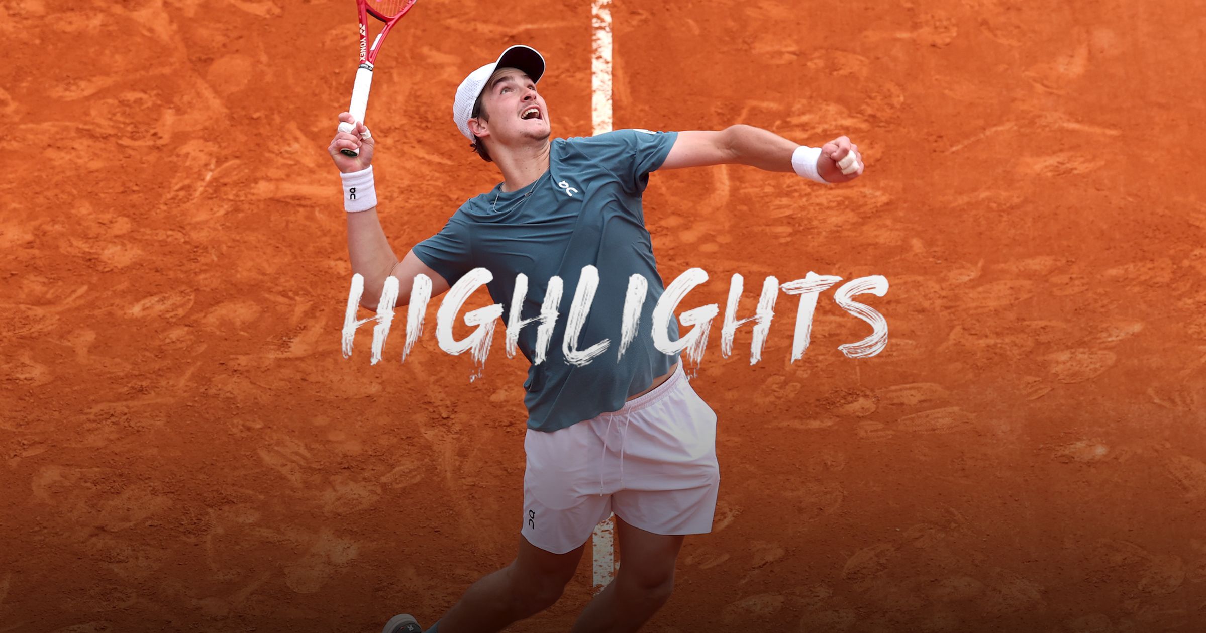ATP 1000 Monte Carlo - Rinderknech bute sur Fonseca après un combat ...