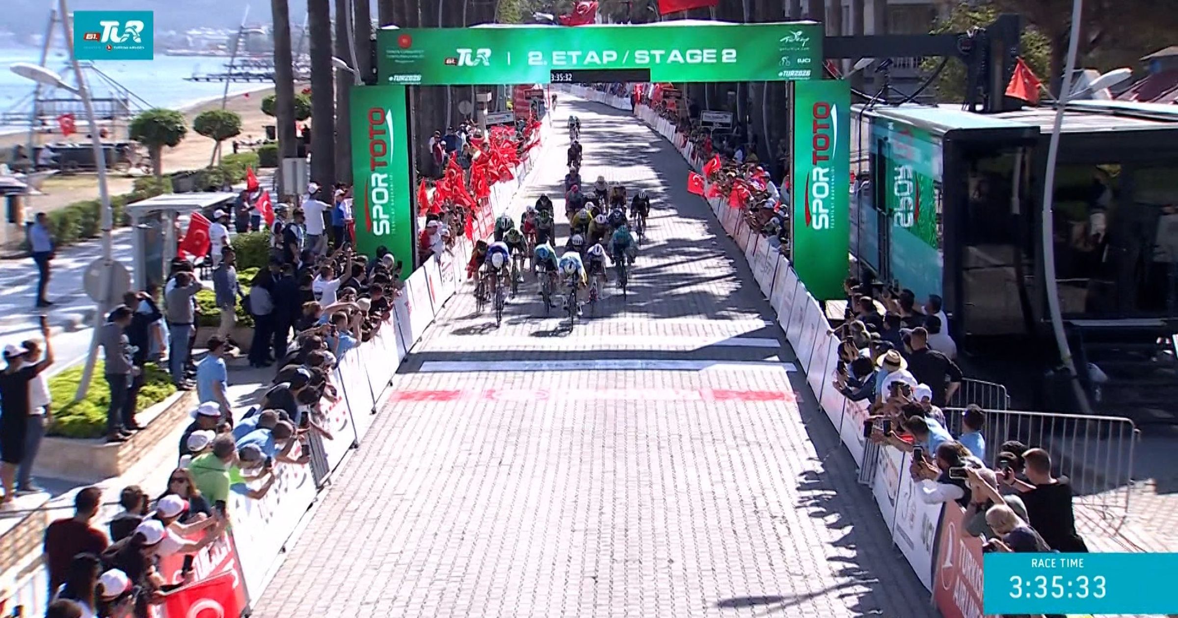 Tour de Turquía 2026, 2ª etapa: Vídeo final, resumen, ganador ...