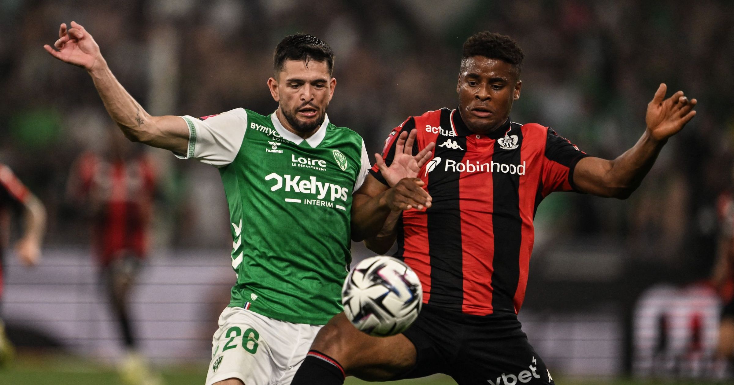 Barrage Ligue 1 - Ligue 2 | L'AS Saint-Etienne et l'OGC Nice se ...