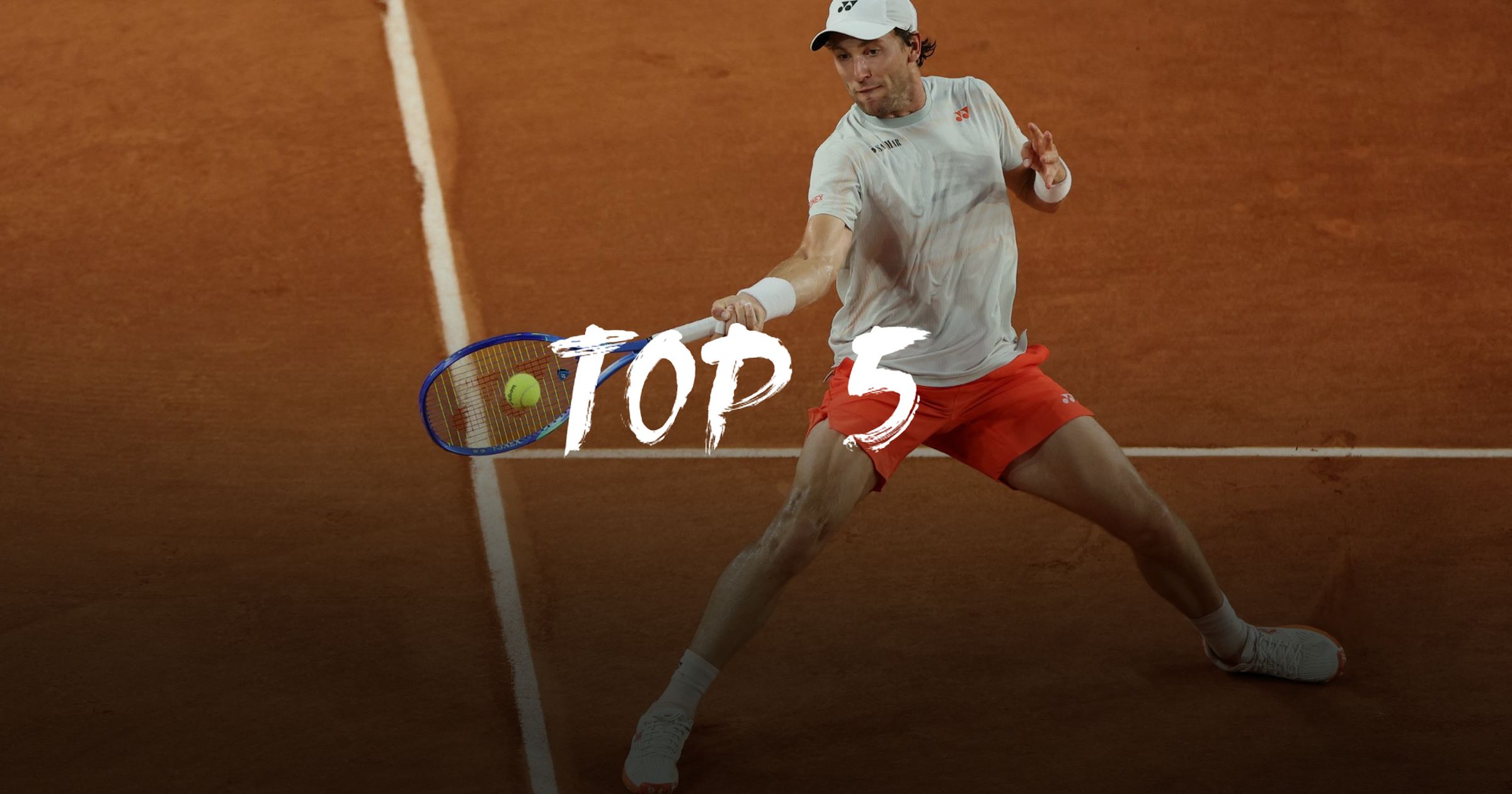 French Open 2026: Casper Ruud begeistert mit Akrobatik, Novak Djokovic ...