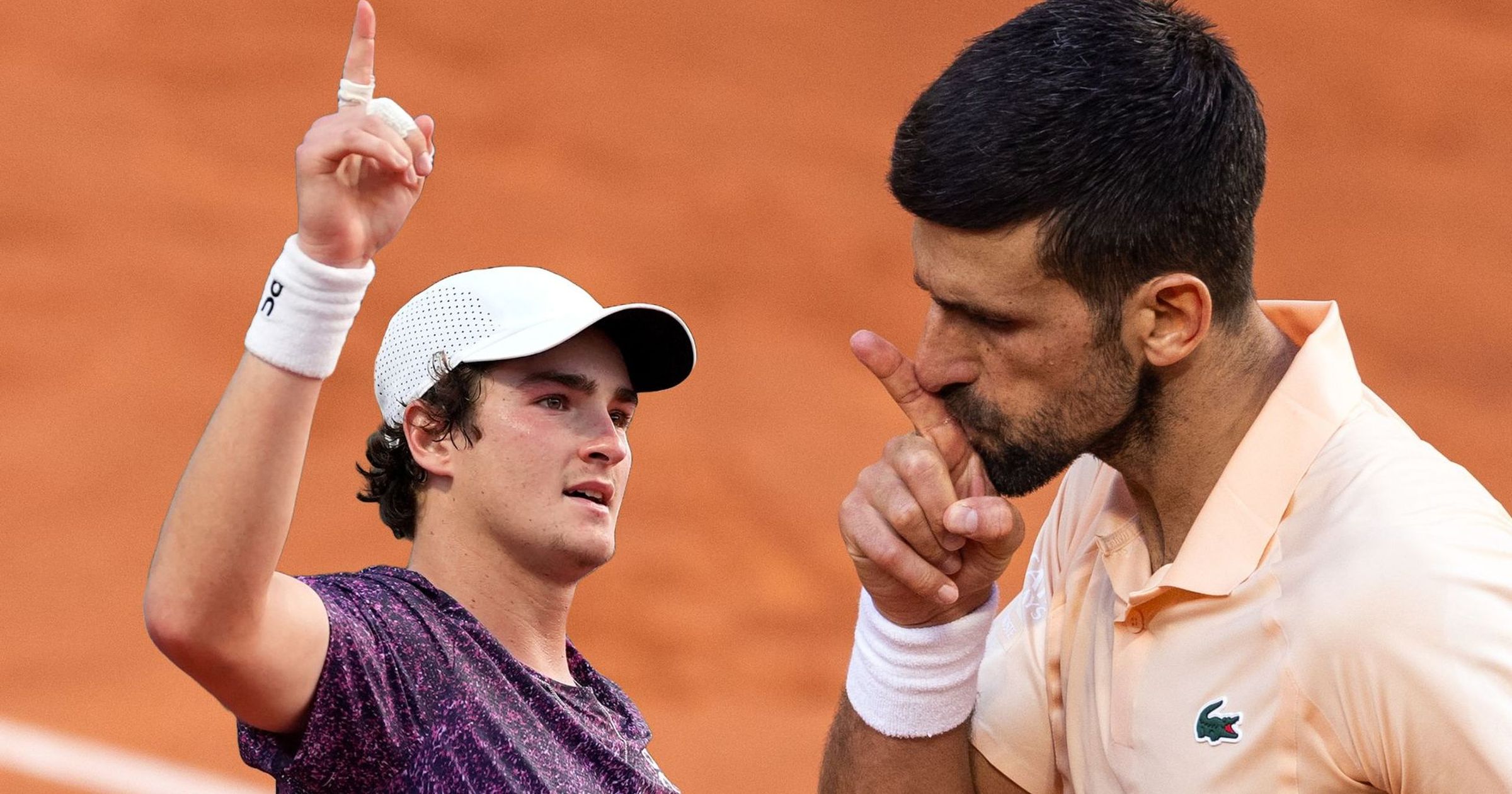 Roland-Garros - João Fonseca contre Novak Djokovic, ou l'élu face à l ...