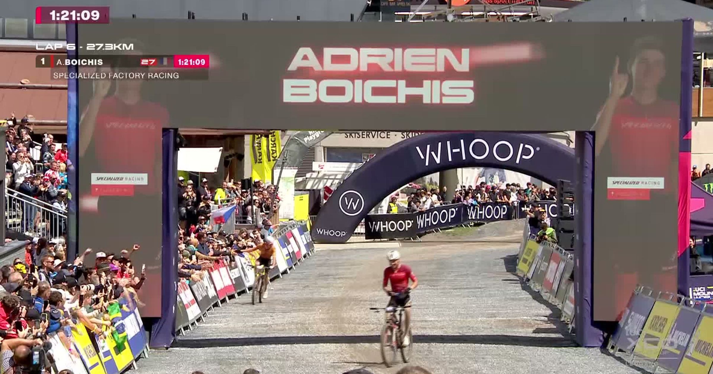COUPE DU MONDE DE VTT - Triplé français en cross-country, revivez l ...