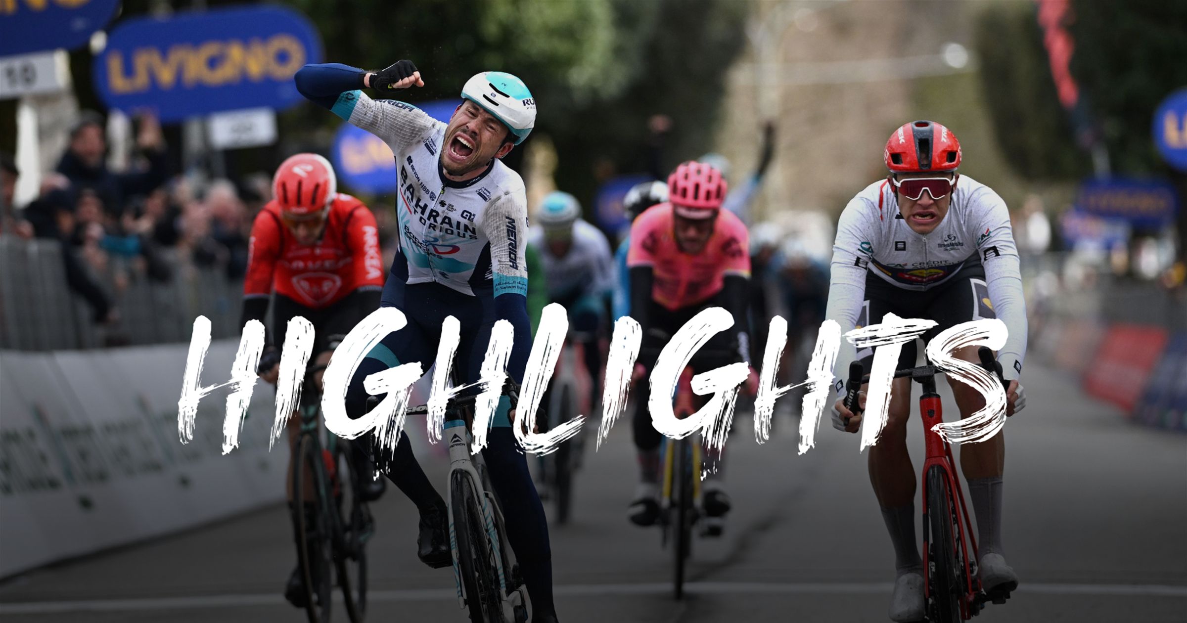 Tirreno - Adriatico, Highlights der 3. Etappe: Sieg für Phil Bauhaus ...