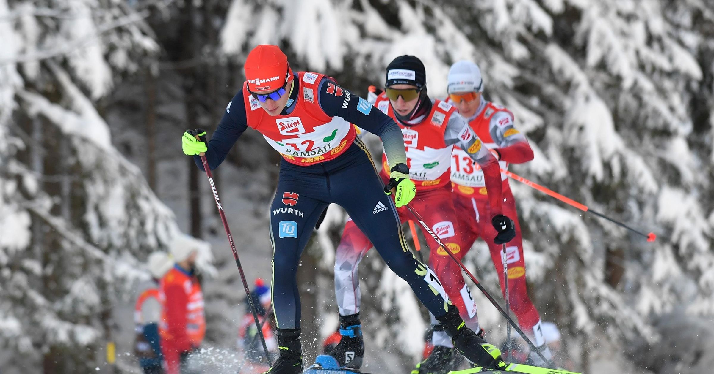 Nordische Kombination: Julian Schmid feiert zweiten Weltcupsieg der Karriere - Johannes ...