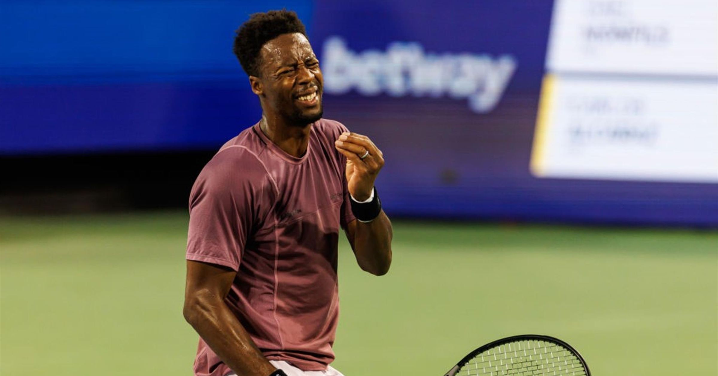 Atp Cincinnati Après Son Exploit Face à Carlos Alcaraz Gaël Monfils