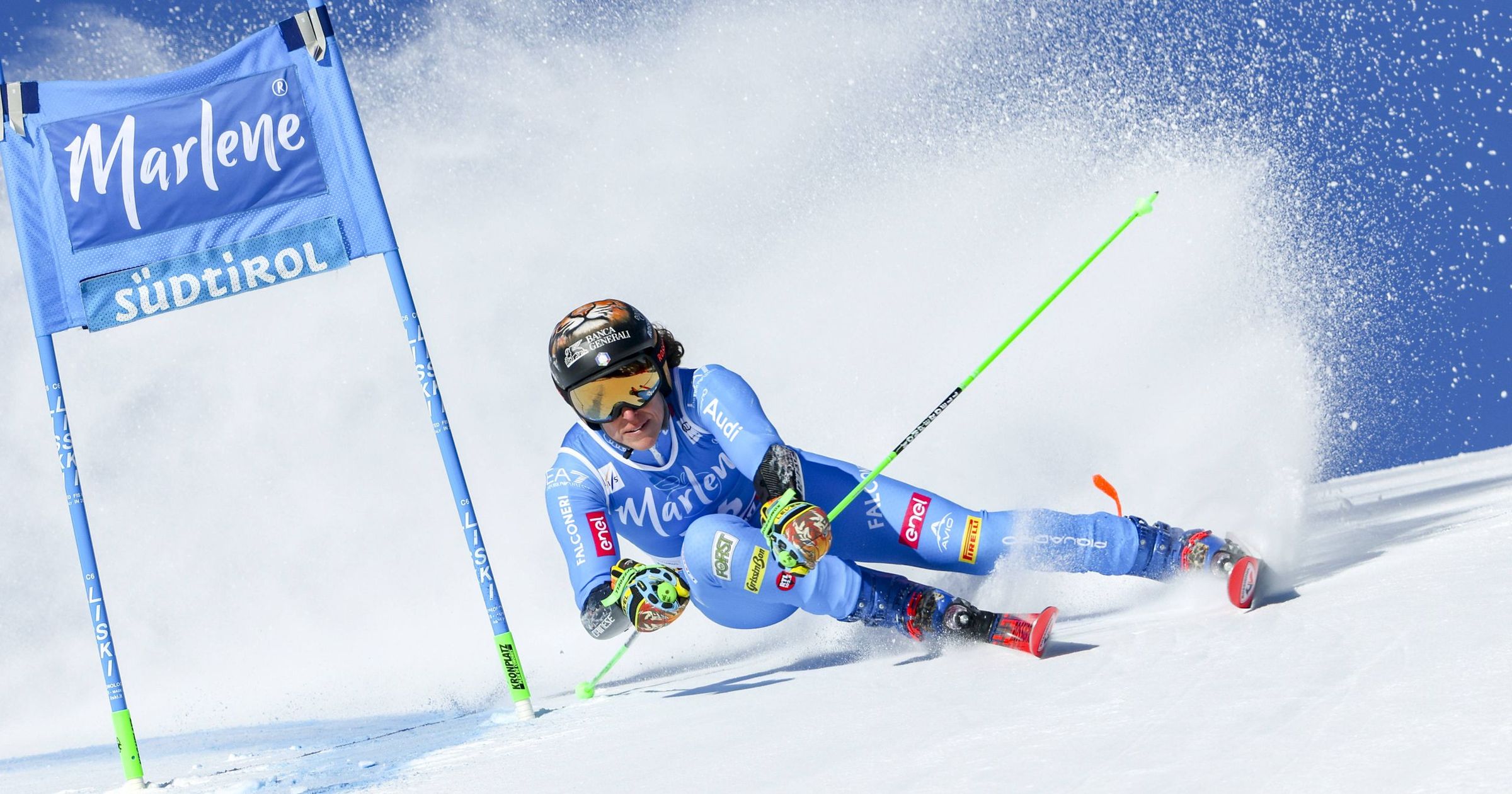 Federica Brignone settima nella prima manche del gigante di San Vigilio ...