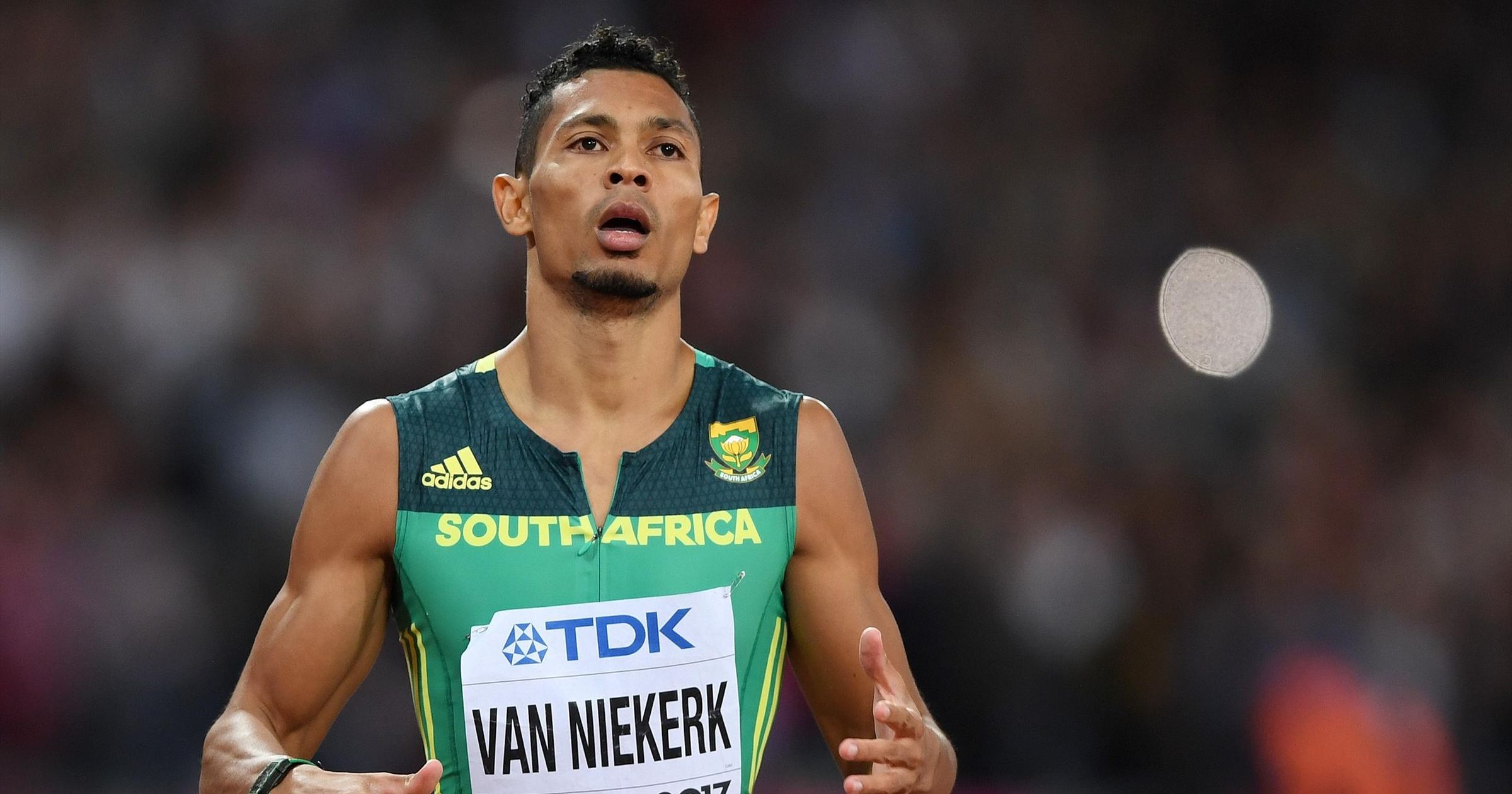 Van Niekerk fermo per sei mesi: si fa male giocando a rugby - Eurosport