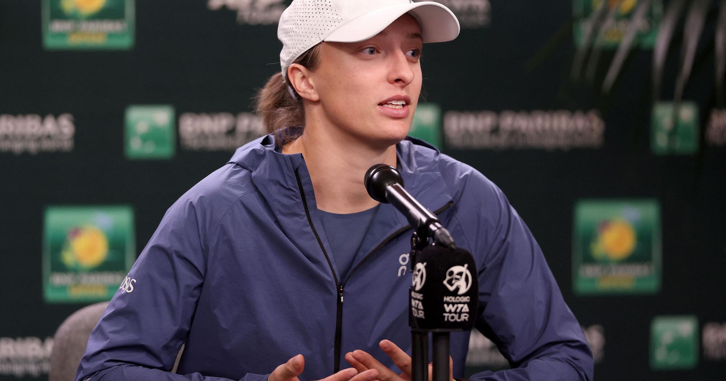 Iga Świątek po meczu z Linda Noskovą w Indian Wells. Co odmieniło obraz ...