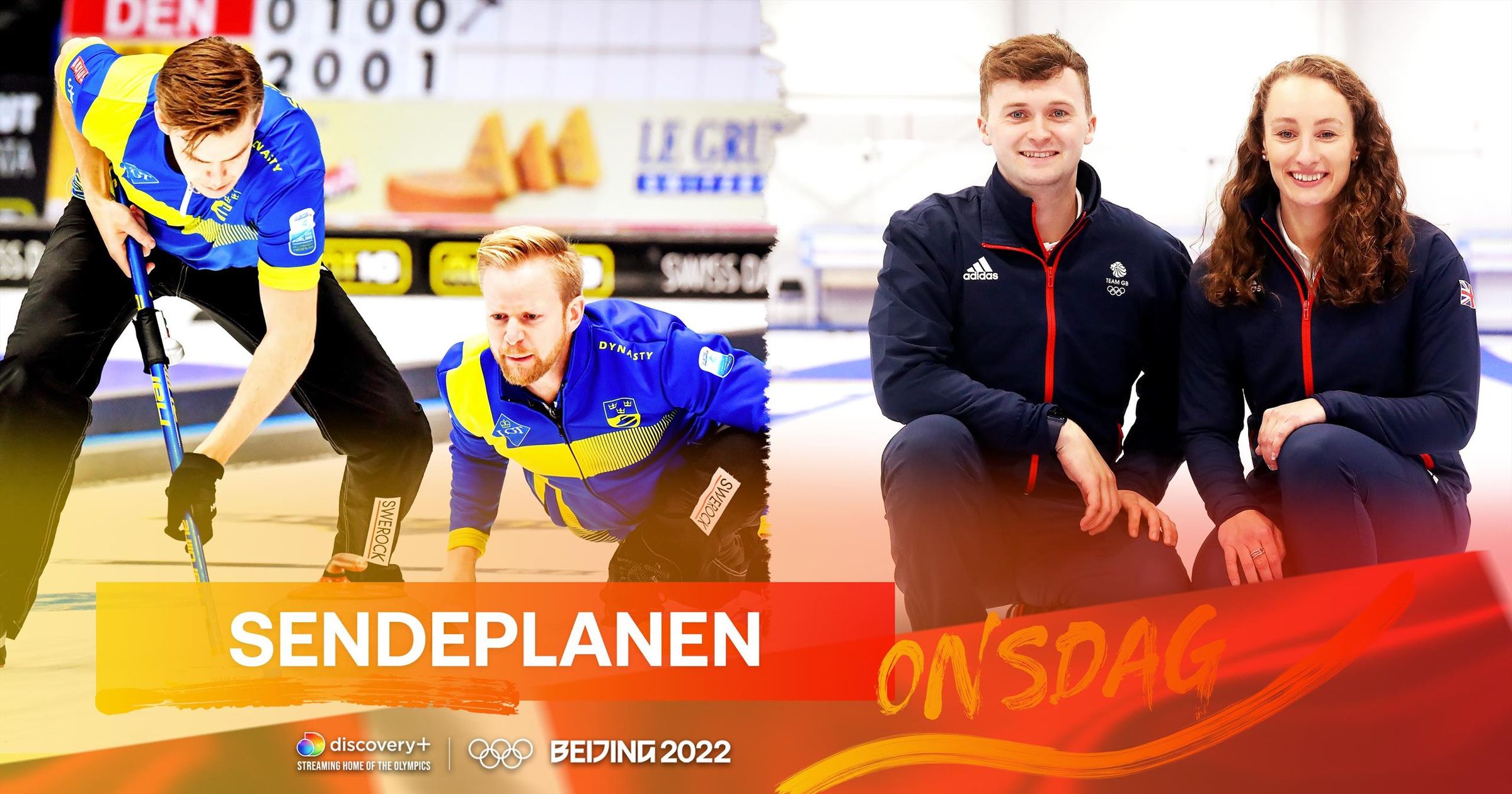 Sendeplan: Curling-turneringen tyvstarter vinter-OL onsdag - Eurosport