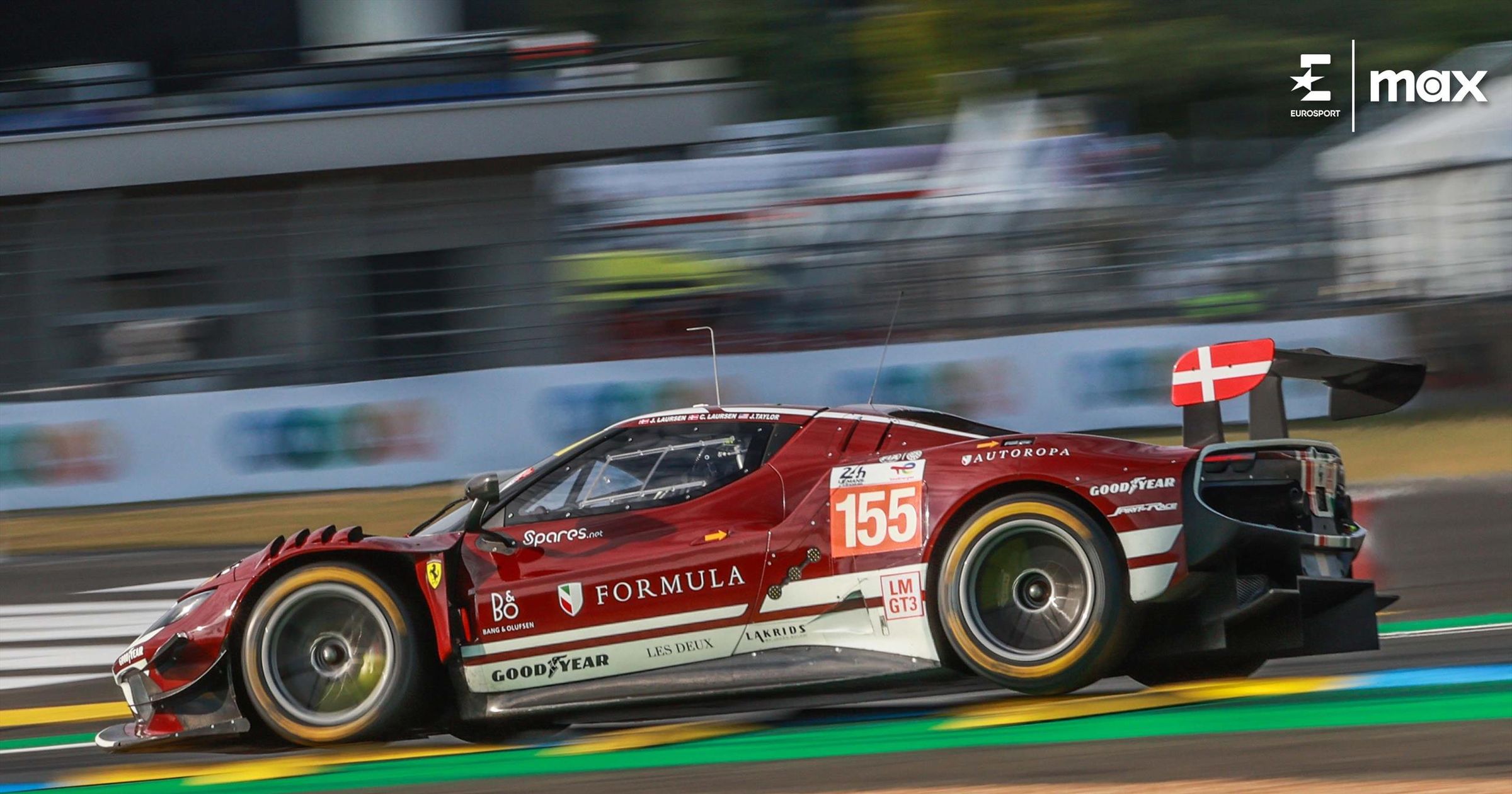 Conrad Laursen får stor chance i WEC - Eurosport