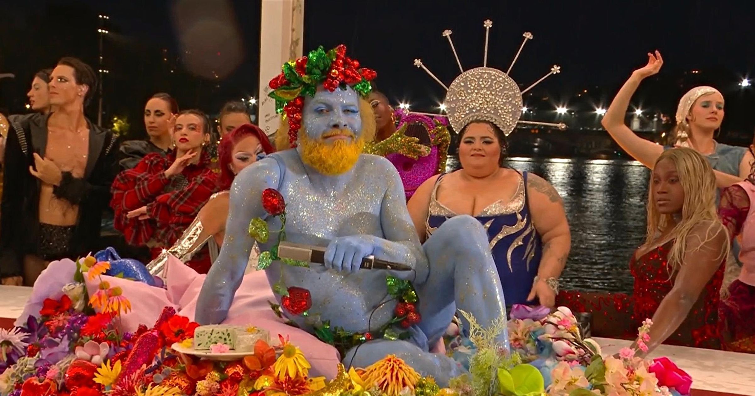 Cérémonie d'ouverture - La chanson de Philippe Katerine "Nu" en hommage ...