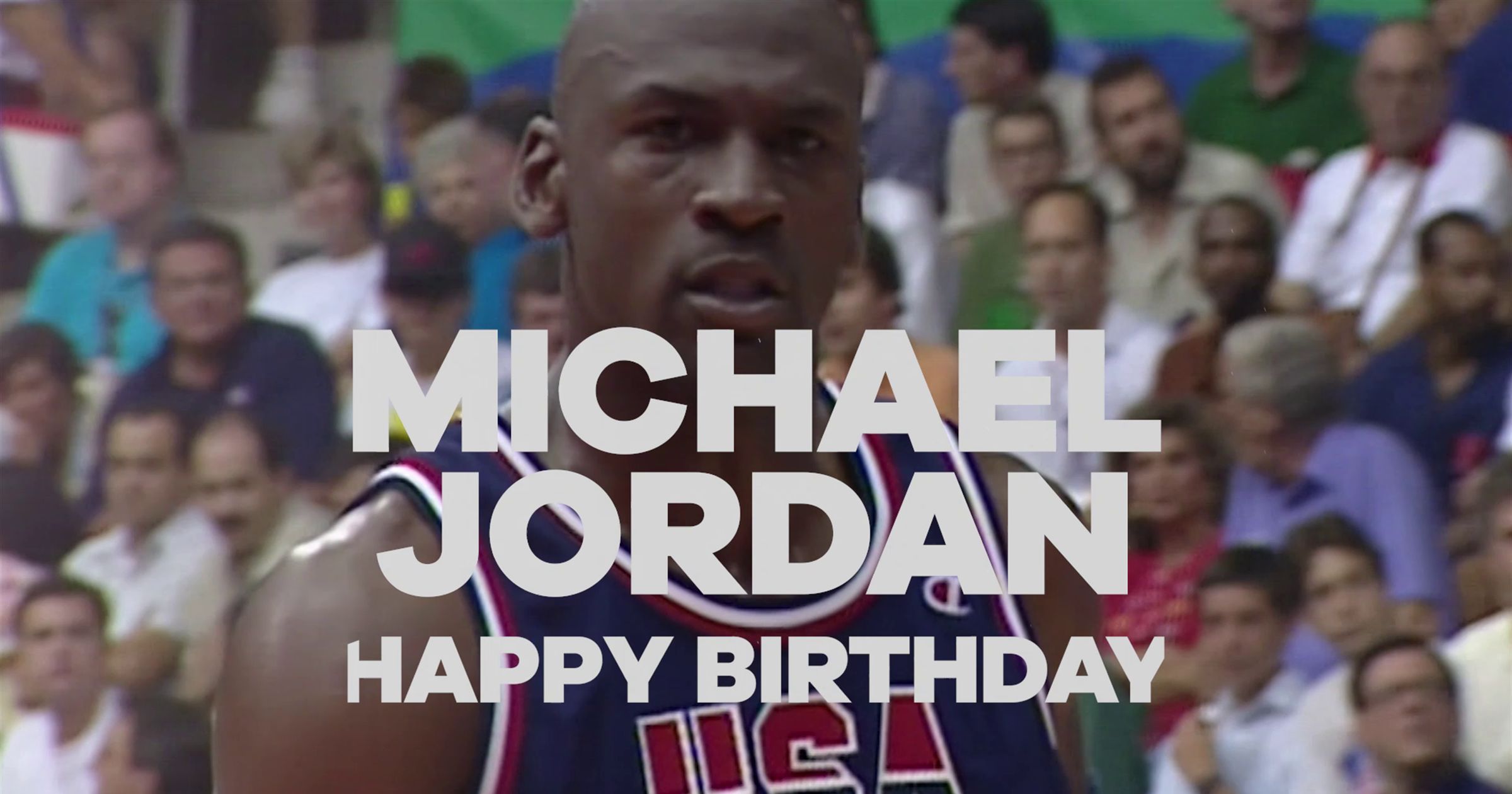 Michael Jordan : Happy Birthday 60TH - Olympics video - Eurosport