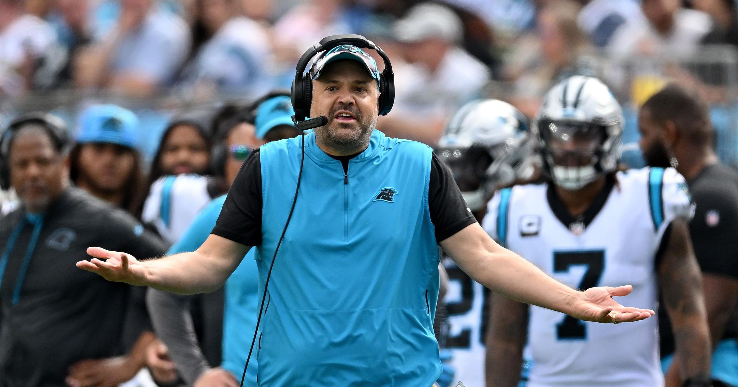 NFL: Carolina Panthers entlassen ihren Head-Coach Matt Rhule - Erster ...