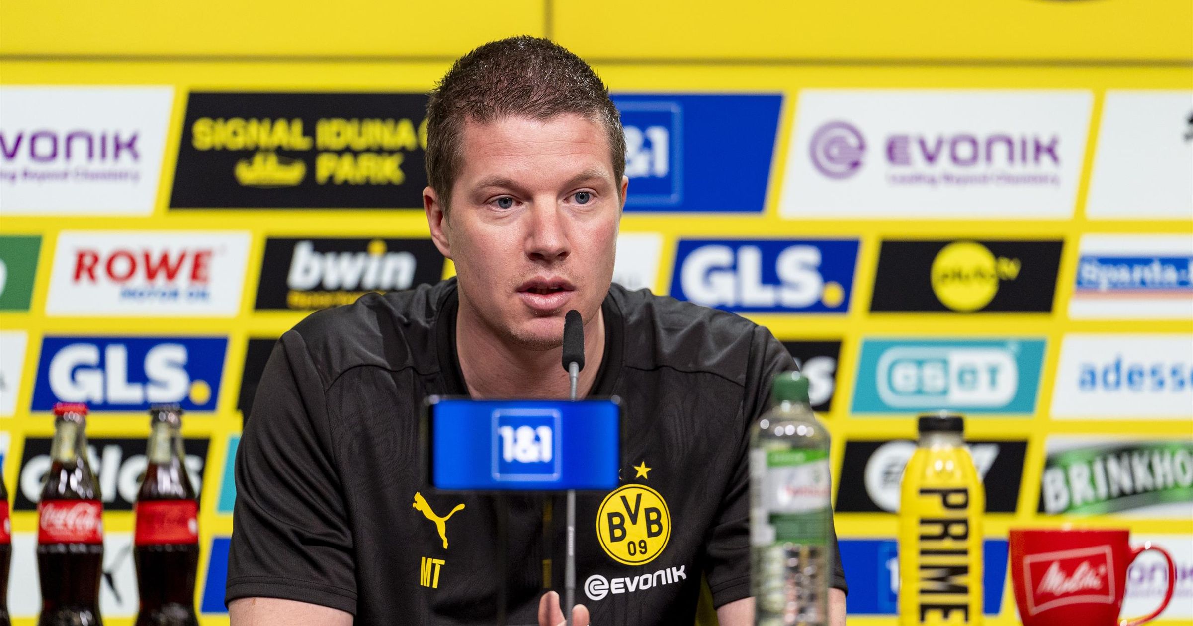 Borussia Dortmund: Mike Tullberg vor dem Bundesligaspiel gegen Werder ...