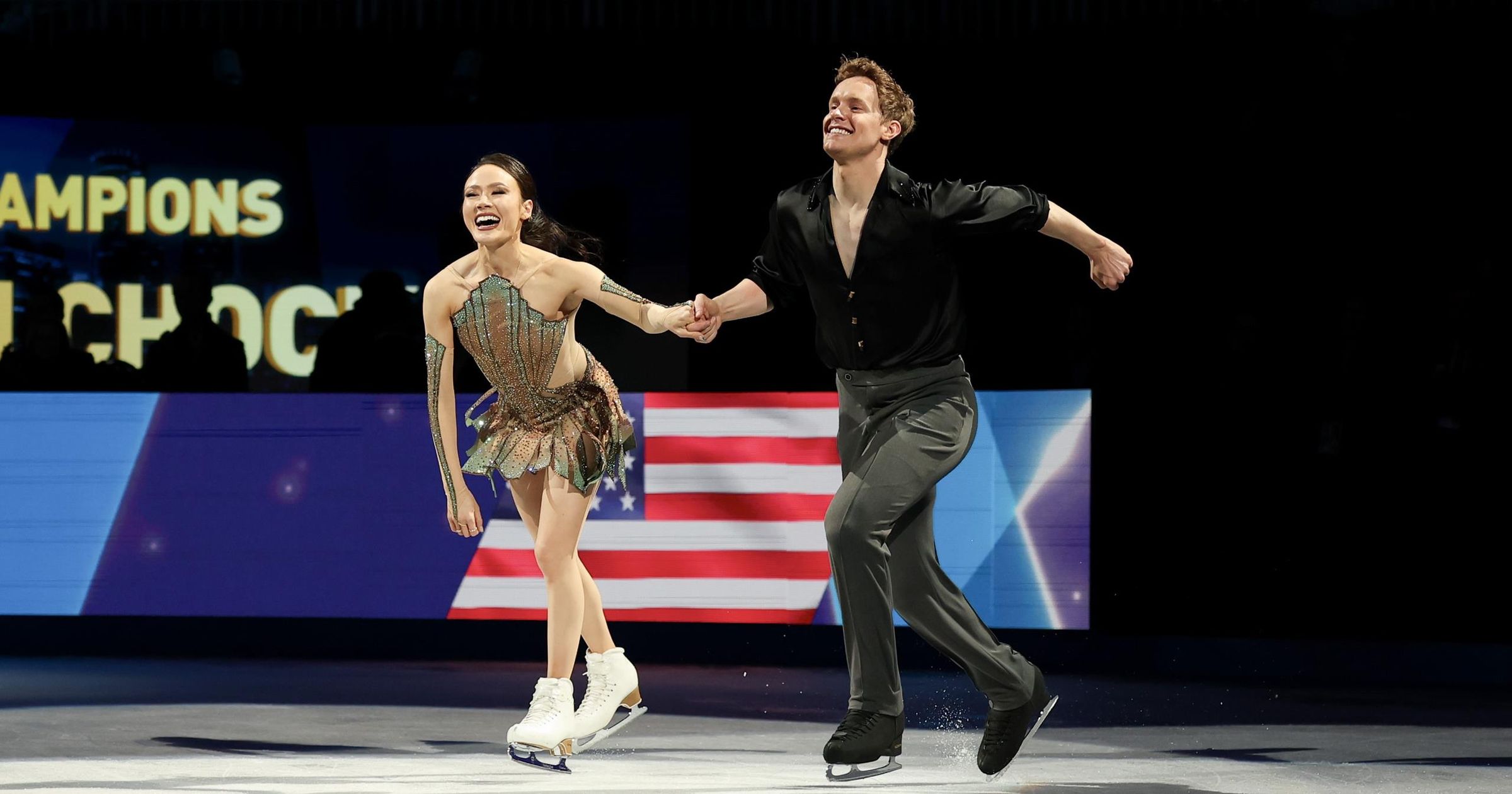 Eiskunstlauf-WM 2025 in Boston - die Gold-Kür: Madison Chock und Evan ...