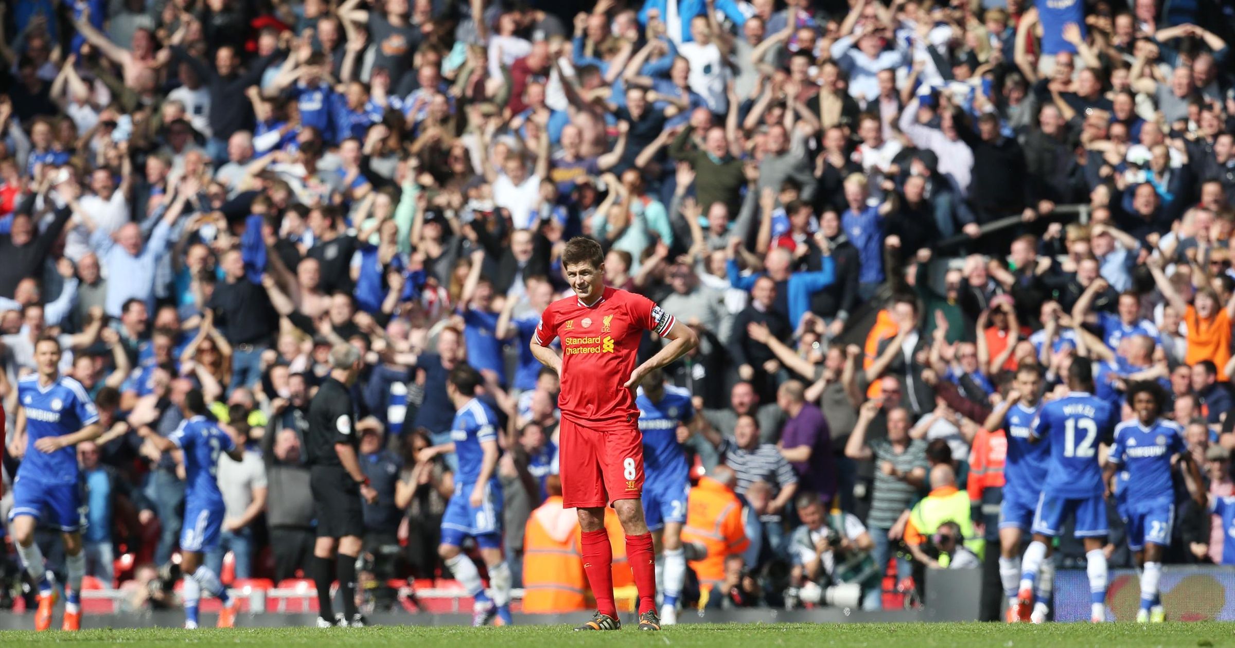 Après Liverpool - Chelsea (0-2) : Gerrard rêvait du paradis, il a vécu ...