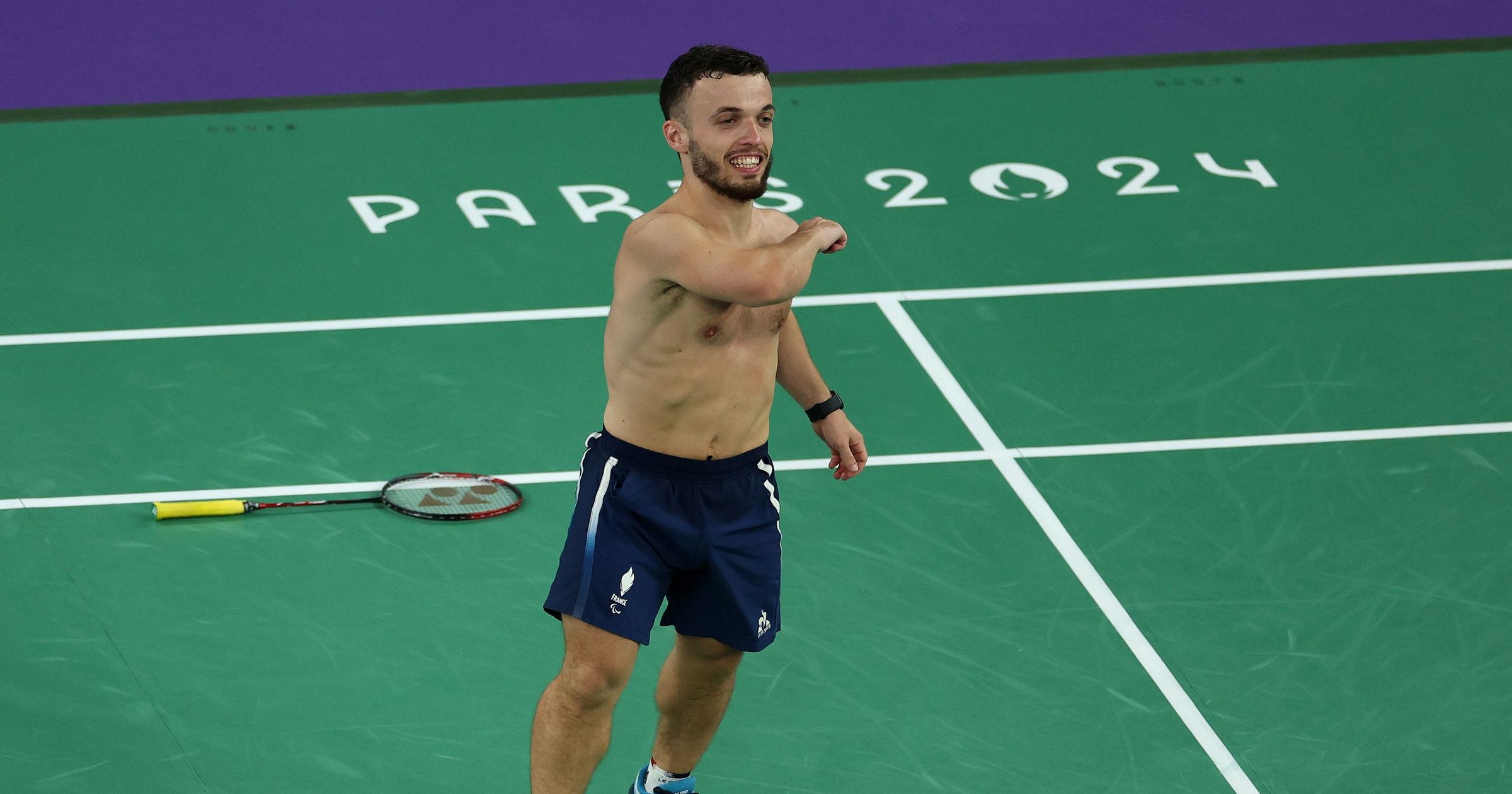 Paris 2024 - Charles Noakes décroche lui aussi l'or en badminton pour ...