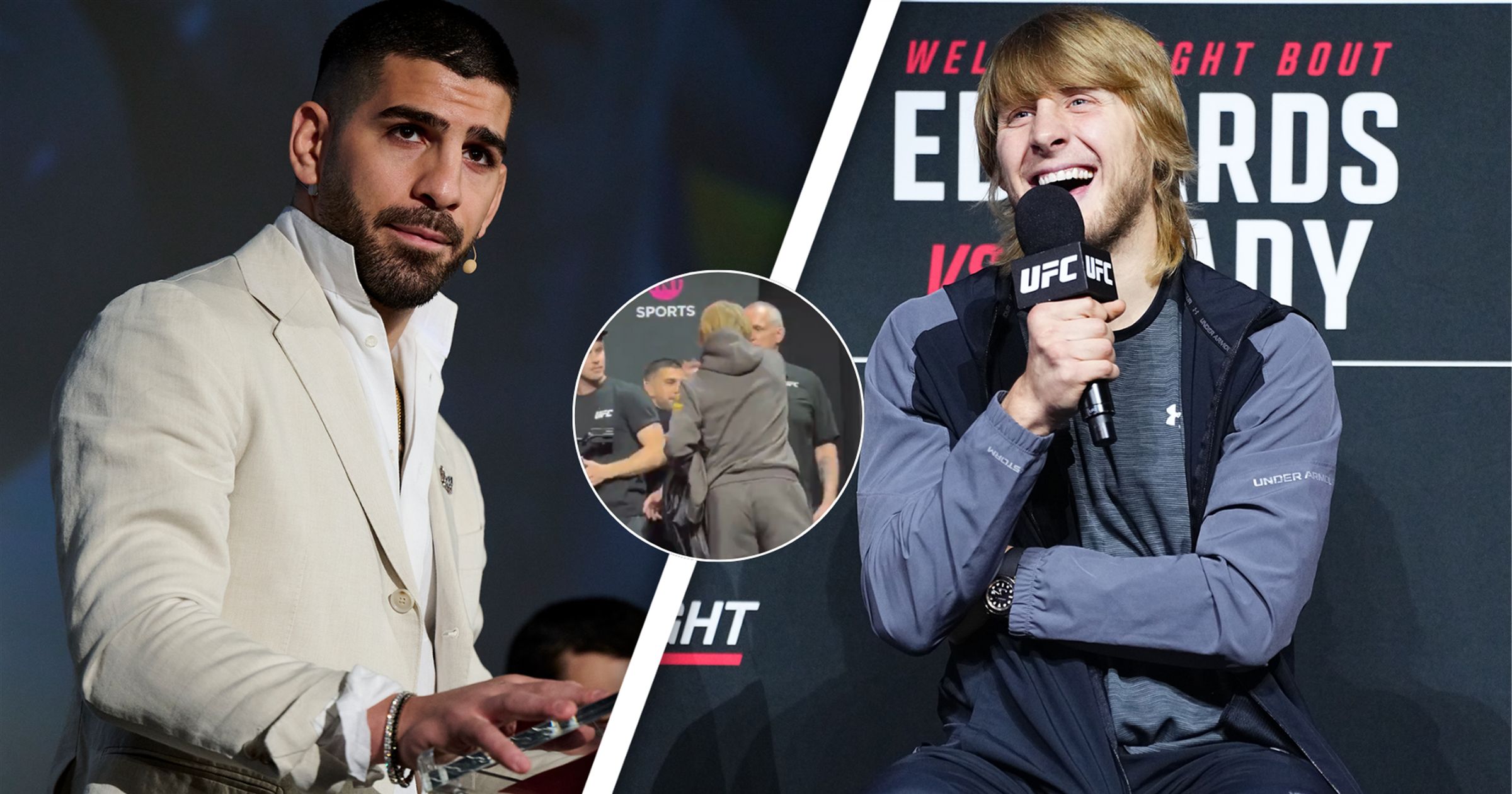 La imagen de buen rollo total entre Ilia Topuria y Pimblett: ¿la paz ...