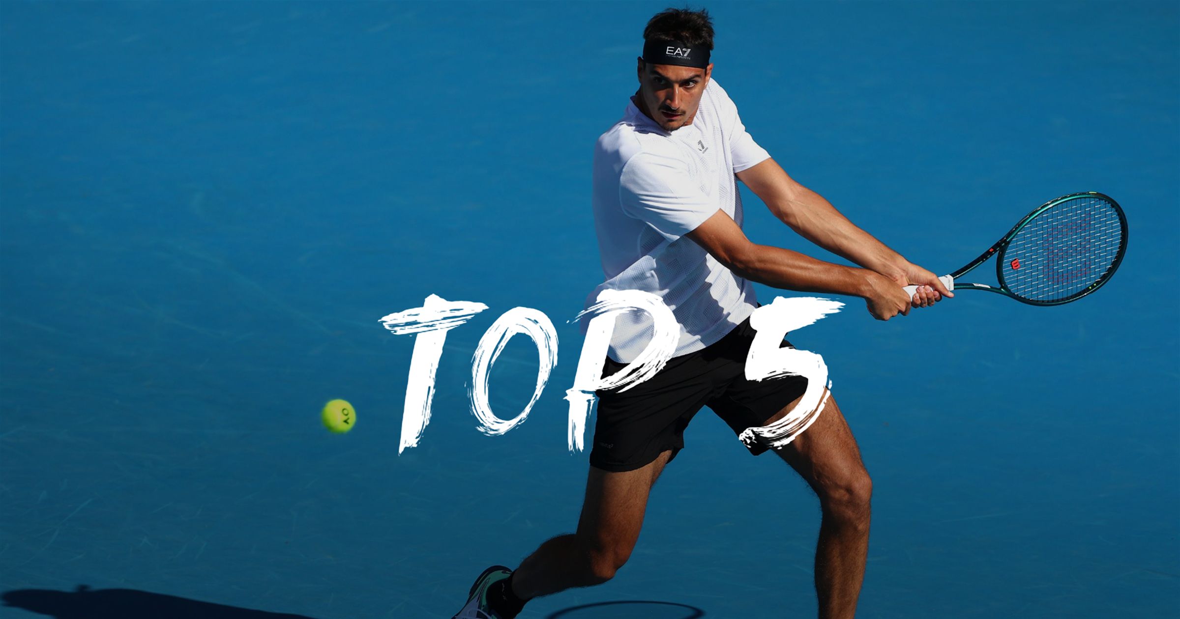 Australian Open Week 1 - Men's Top 5 Shots as Lorenzo Sonego stars with ...