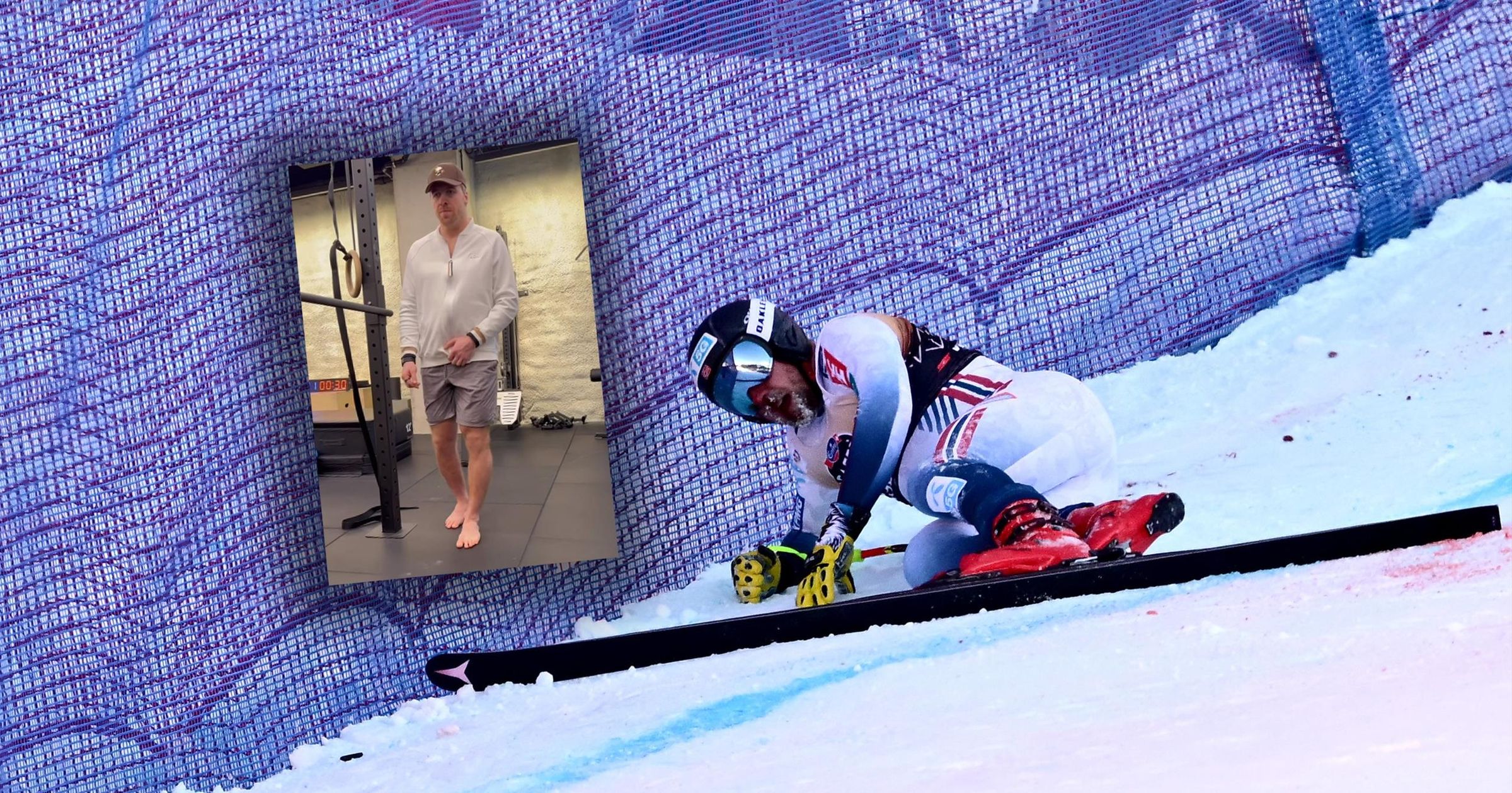 Aleksander Aamodt Kilde macht seine ersten Schritte nach Horror ...