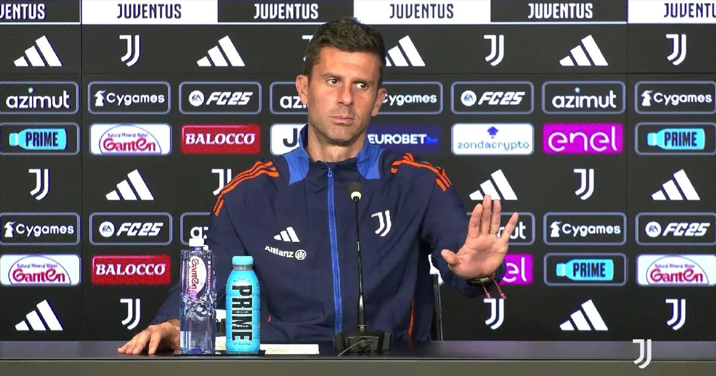 Motta riprende un giornalista nella conferenza di Juve-Parma: "Fai la ...