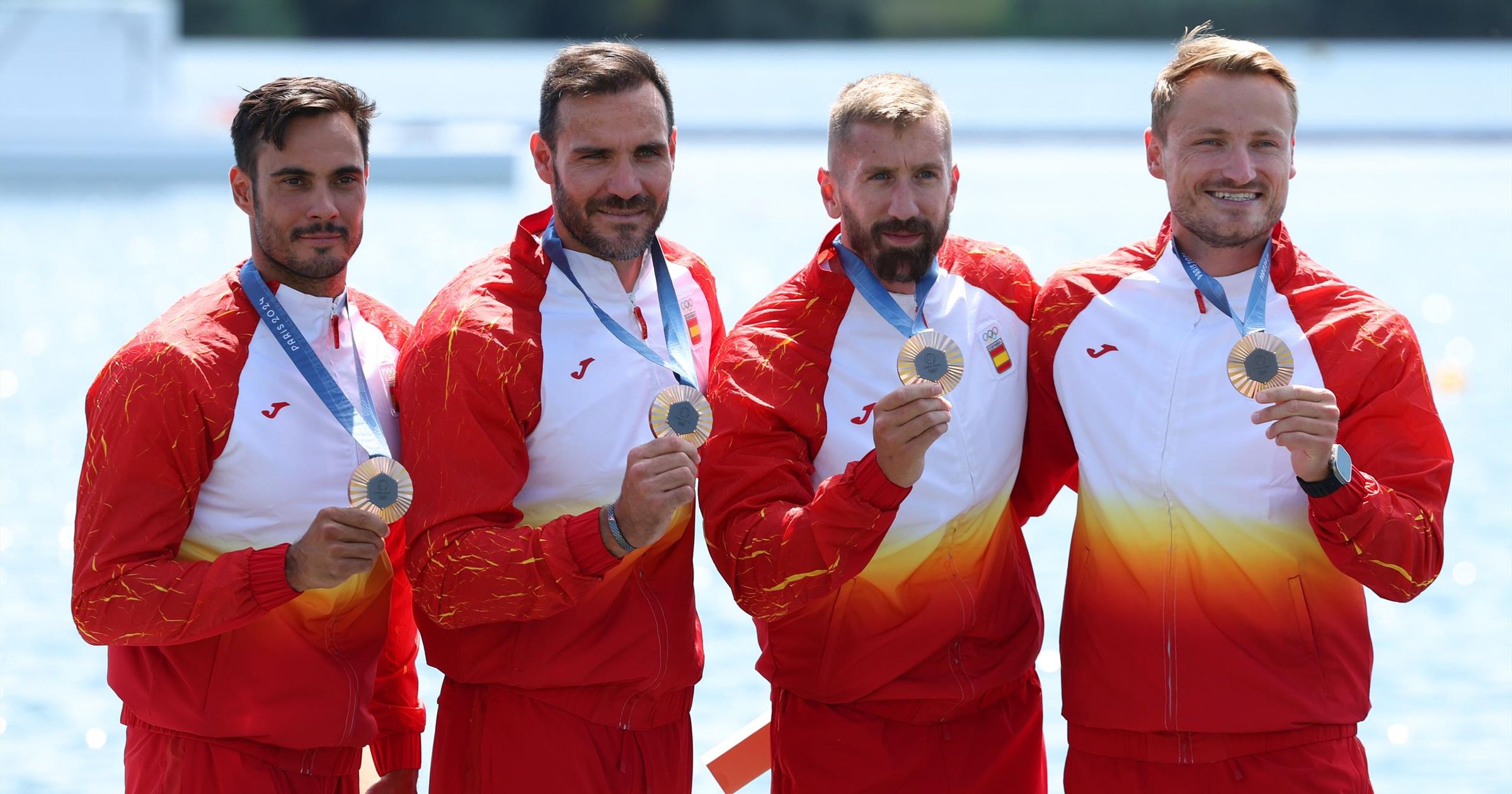 Juegos Olímpicos París 2024 | Un podio para la historia: El K4 luce con orgullo el bronce que ...