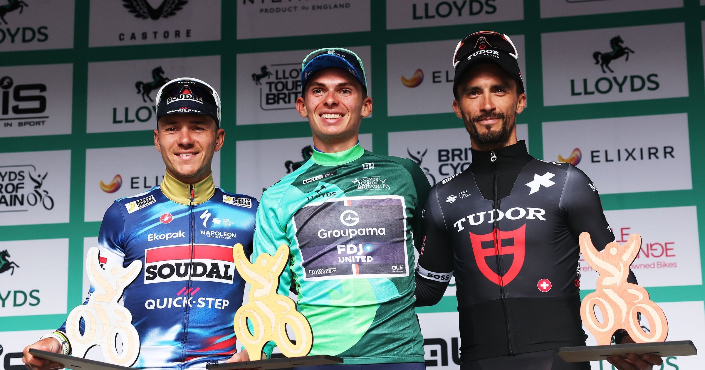 Evenepoel bestraft voor 'brake check' in Tour of Britain - "Een ...