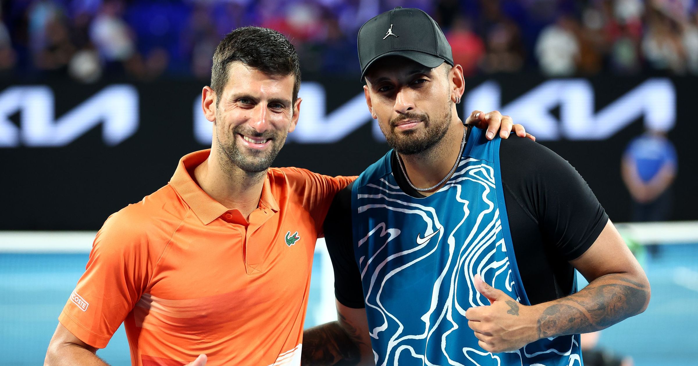 Nick Kyrgios und Novak Djokovic treten bei ATP-Turnier in Brisbane im ...