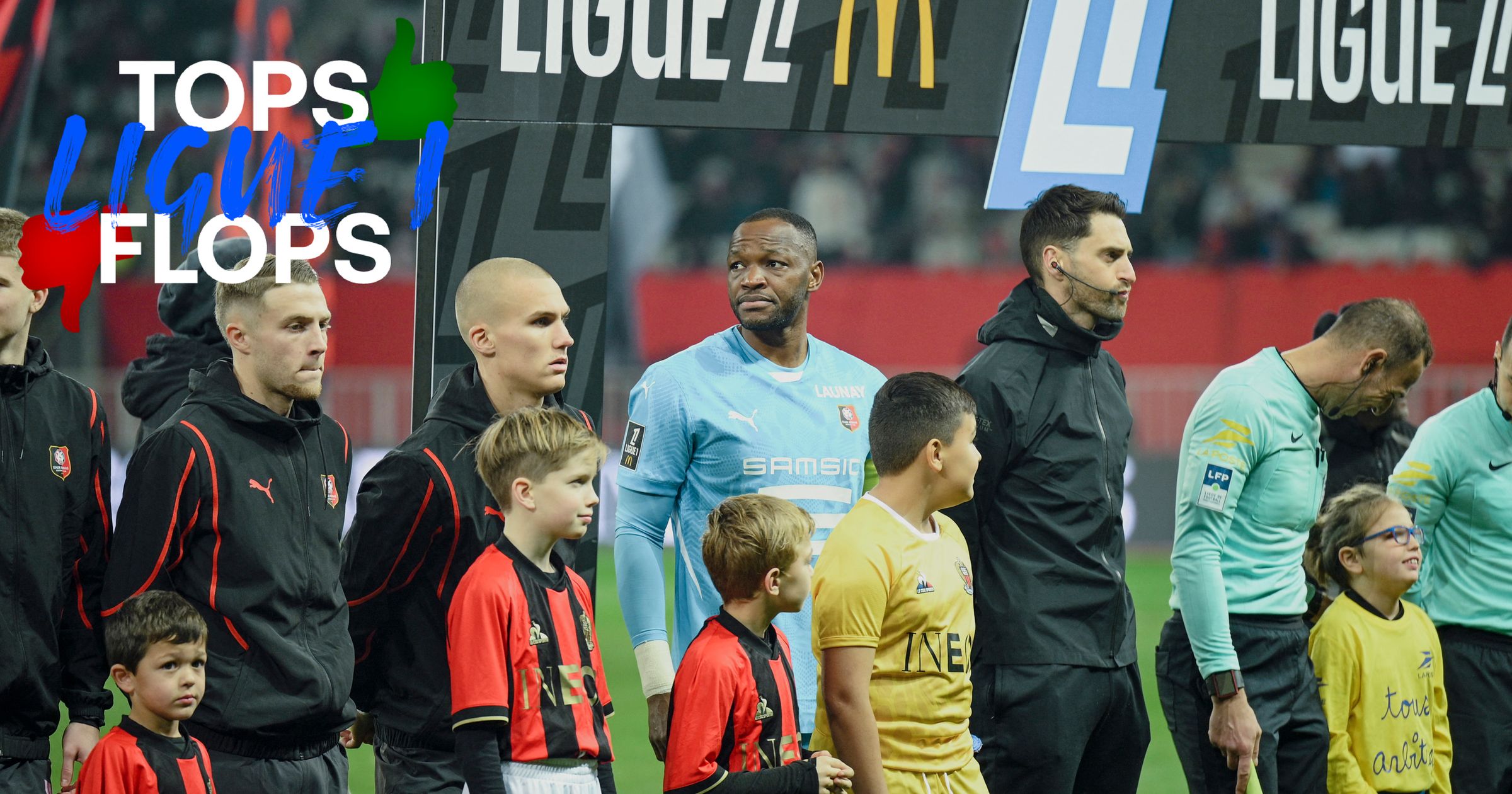 Ligue 1 | Les Tops et flops de la 16e journée : Hommages, petit fantôme ...