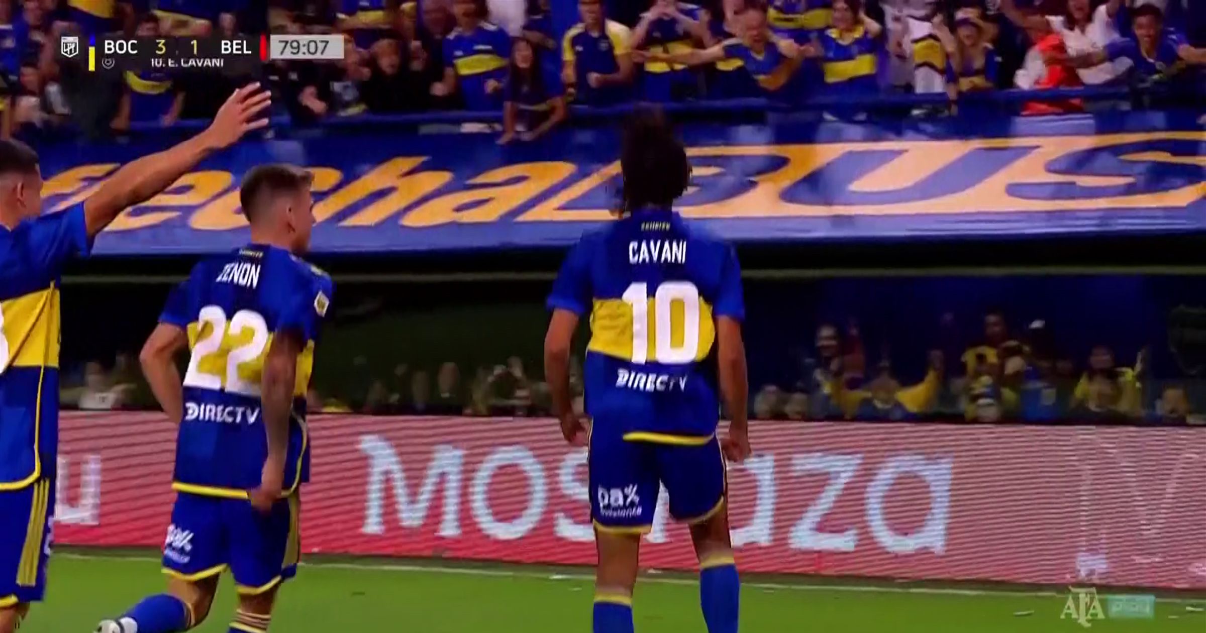 Edinson Cavani fa impazzire la Bombonera: rivivi la sua tripletta in ...