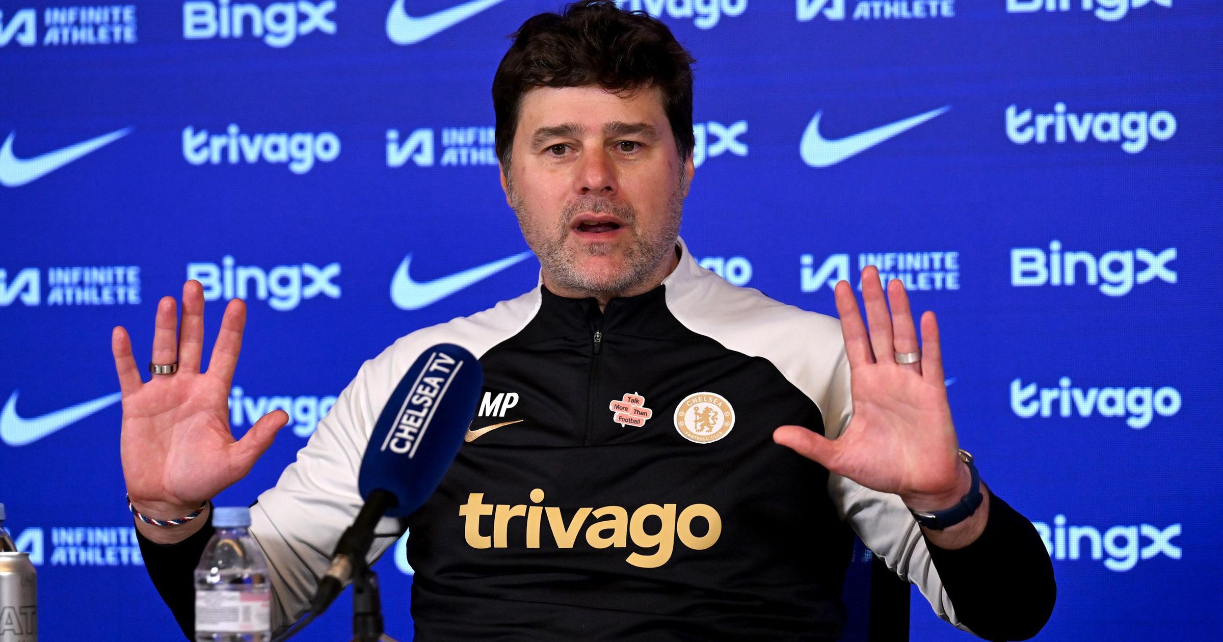 Trotz Chelseas Kantersieg gegen FC Everton: Trainer Mauricio Pochettino ...