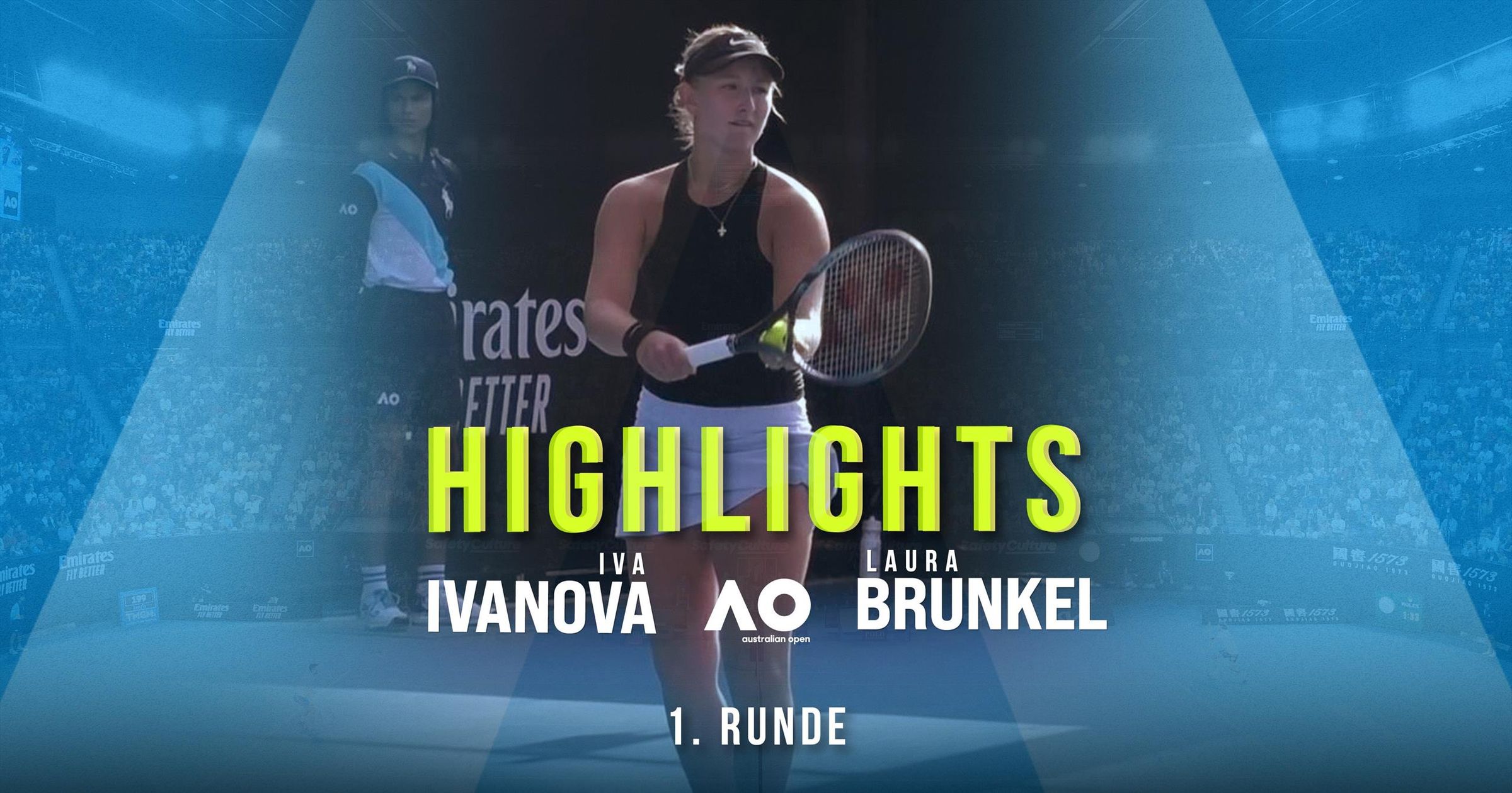 Highlights: Laura Brunkel er ude af Australian Open efter en intens ...