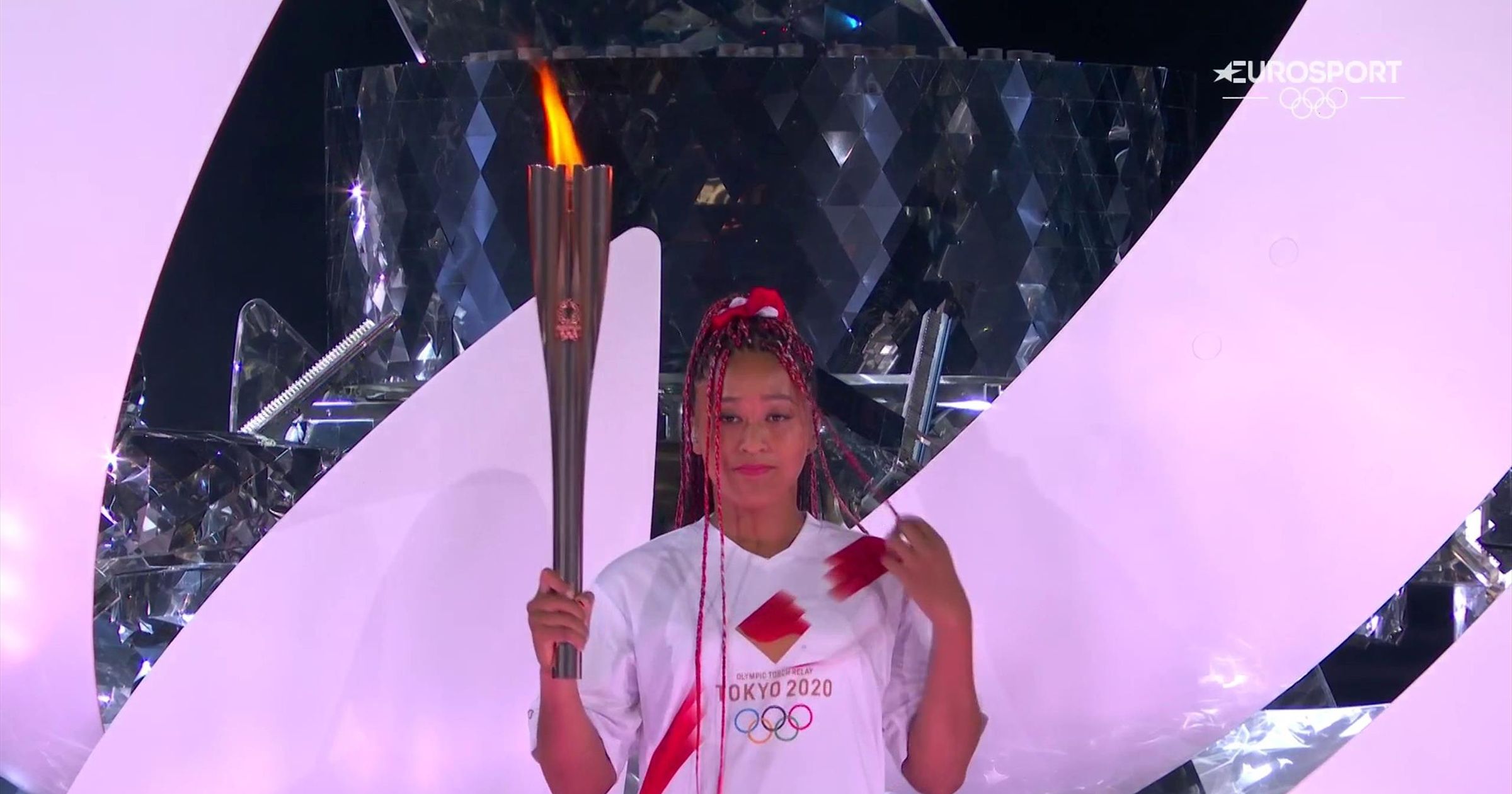Juegos Olímpicos Tokio 2020 | Así ha sido el encendido del pebetero ...