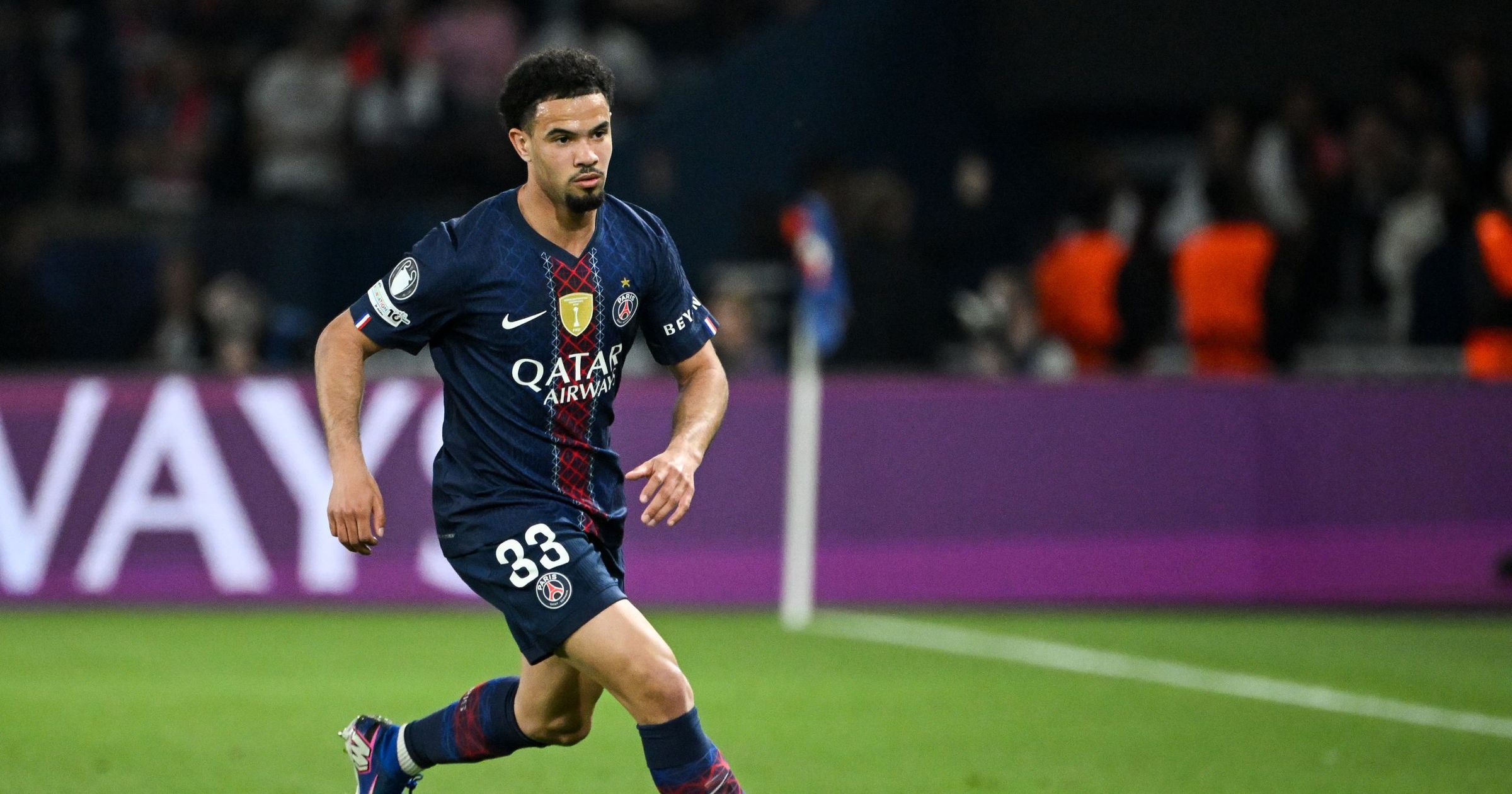 Ligue des champions - Demi-finale retour - Warren Zaïre-Emery latéral ...