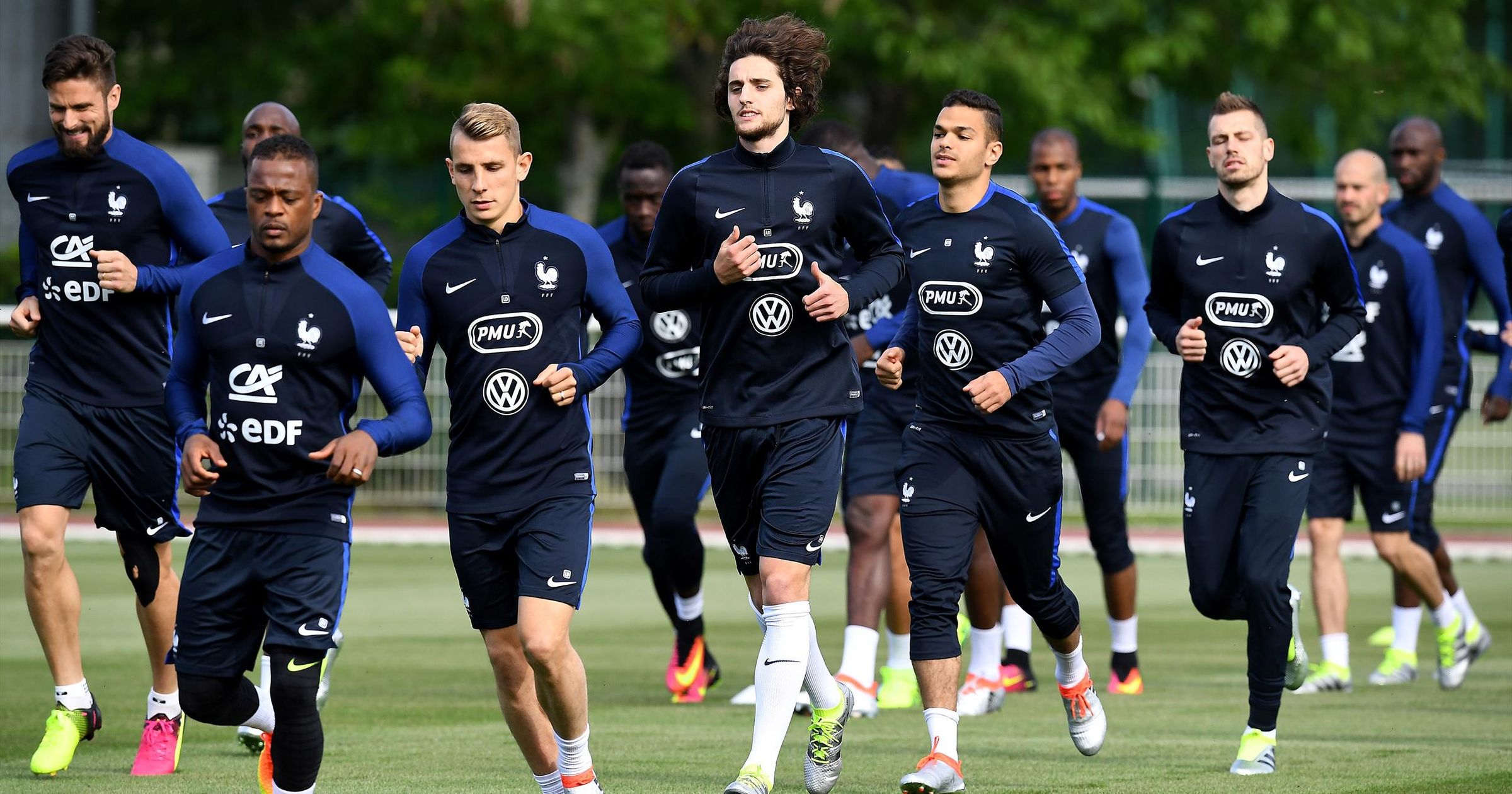 Bleus - Martial, Coman, Gignac et Mathieu absents de l'entraînement ...