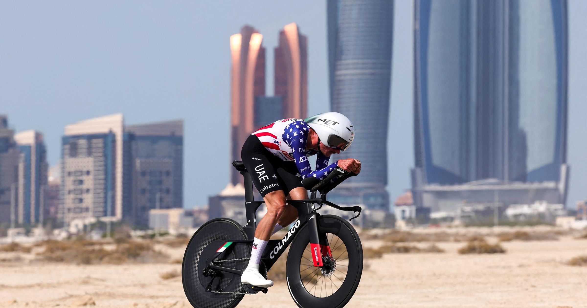 UAE Tour 2024 | Final 2ª etapa: Brandon McNulty destroza el crono en un ...