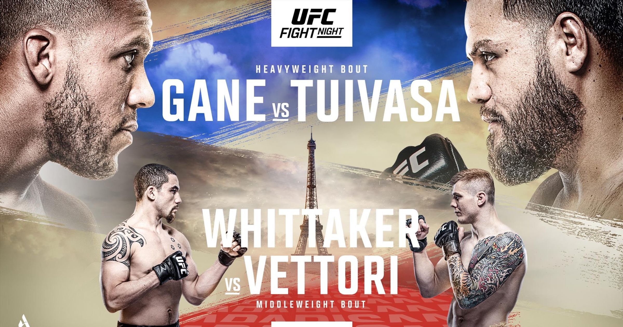 Horarios y cómo ver UFC Gane vs Tuivasa y boxeo Ruiz vs Ortiz - Agenda ...