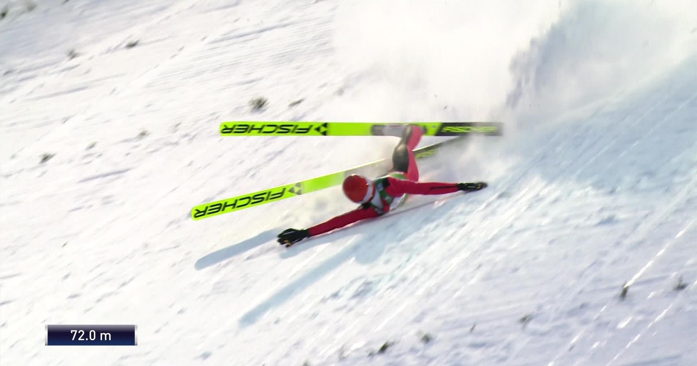 Combinada nórdica, Ruka: David Mach se desestabiliza en el aire y sufre ...