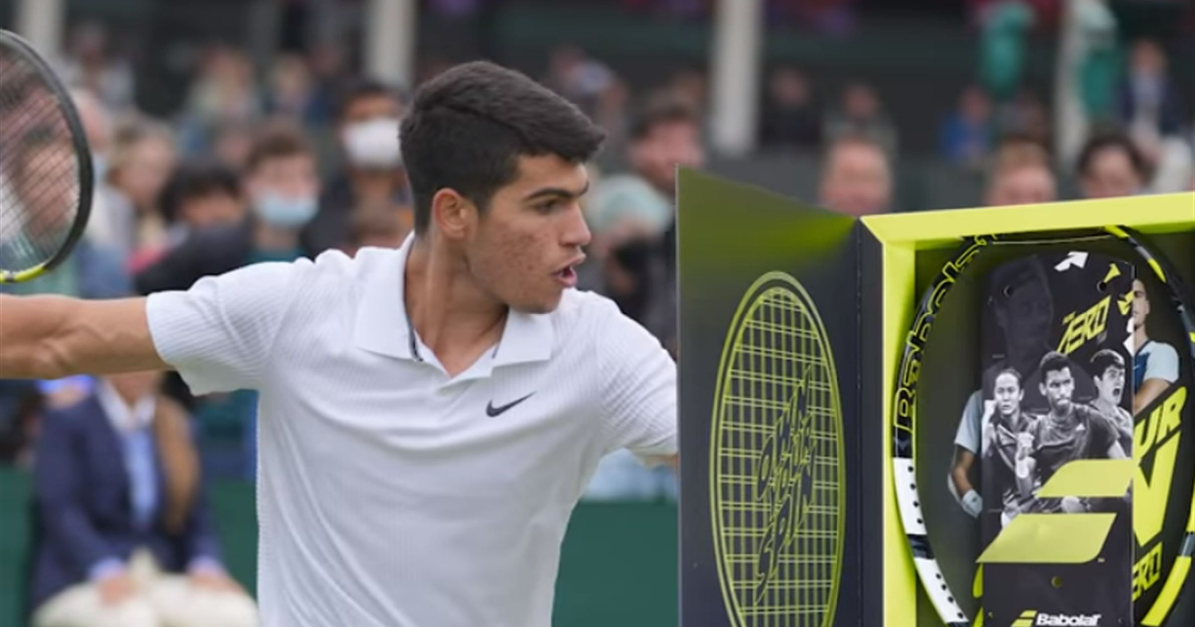 Annonsørinnhold: Vinn en signert Carlos Alcaraz-racket - Eurosport