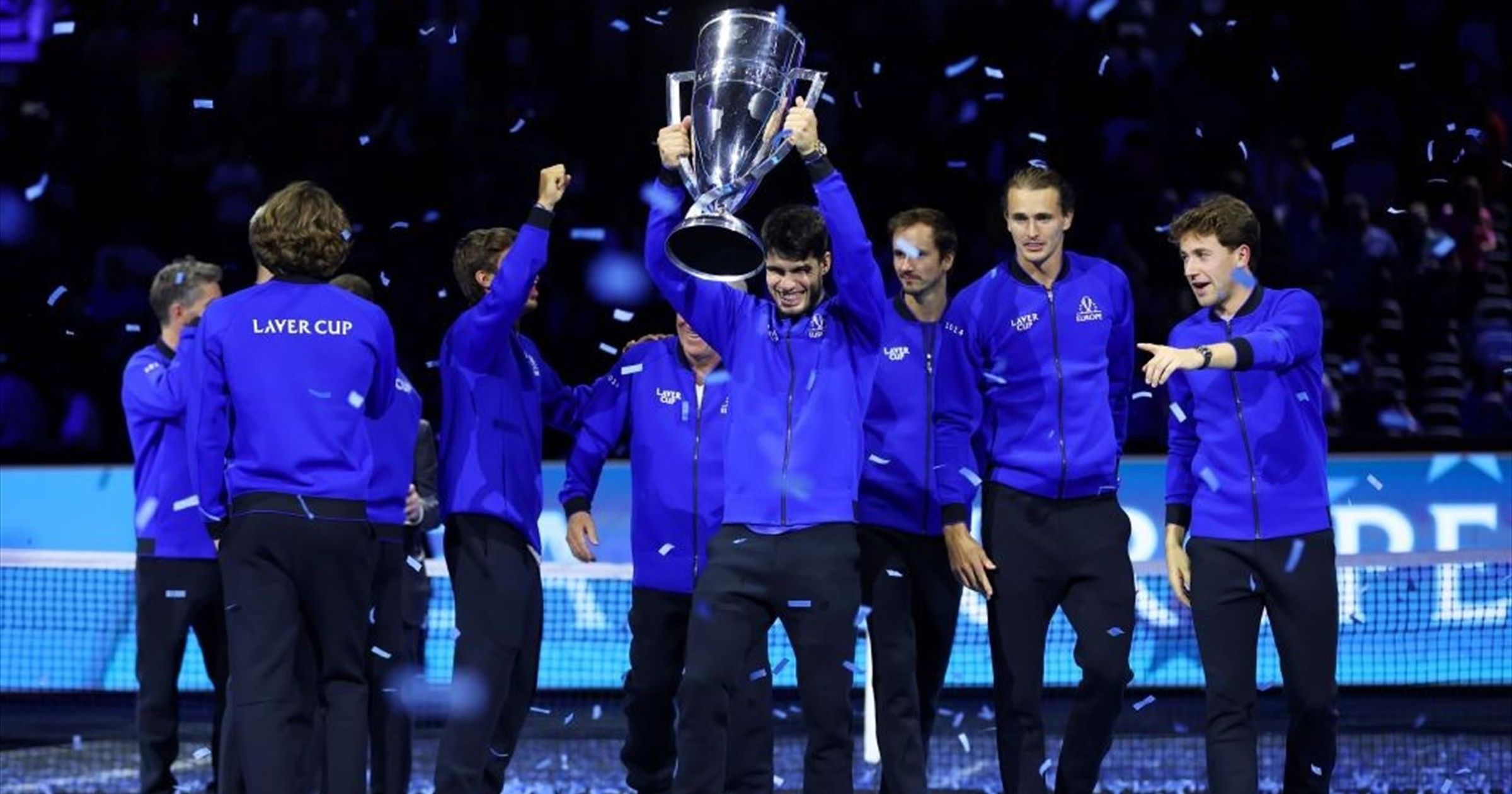 Laver Cup 2024 | Europa levanta su quinta copa: el momento de ...