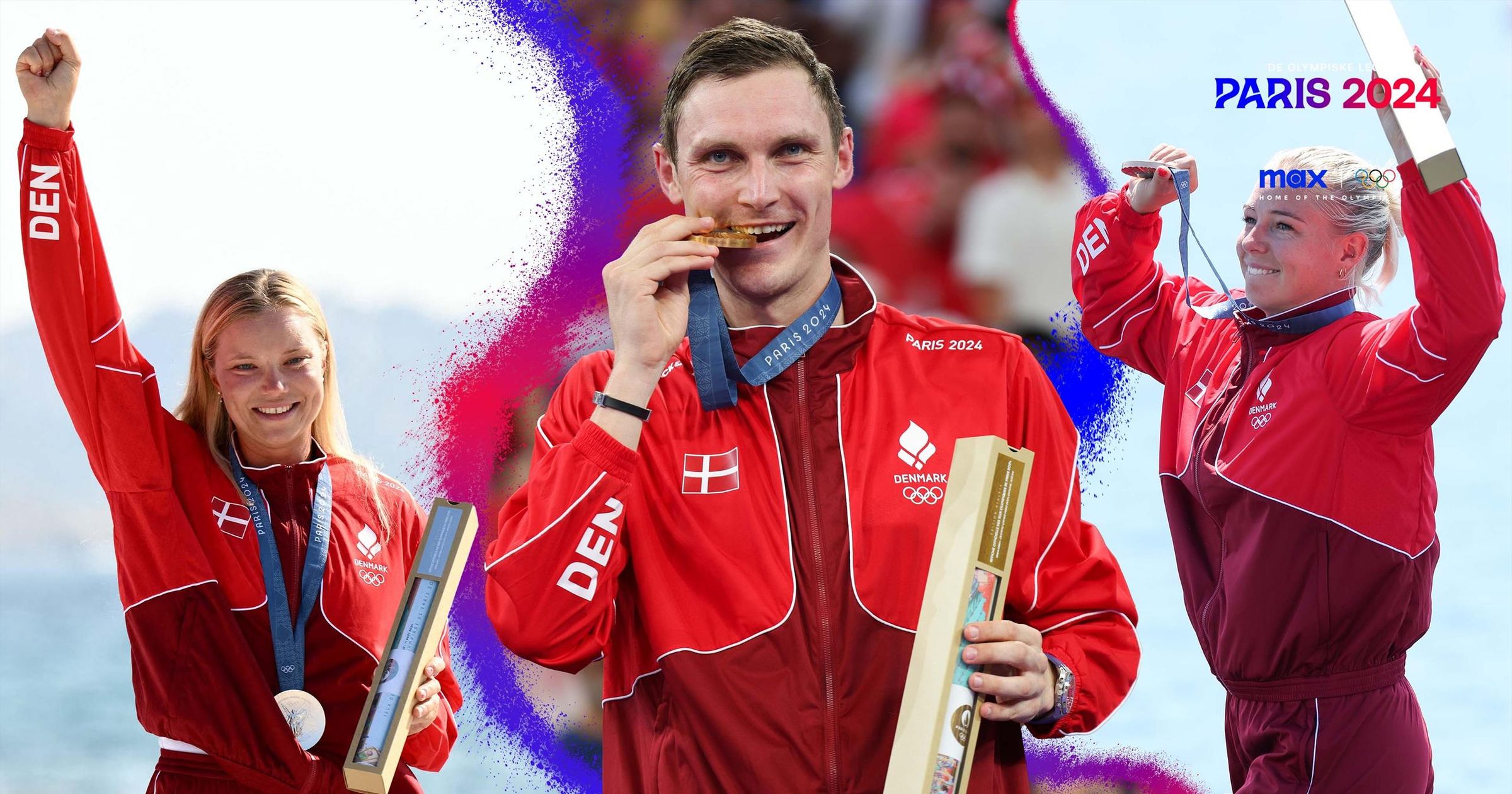 Ni danske OL-medaljer: Se alle momenterne, hvor de danske atleter ...