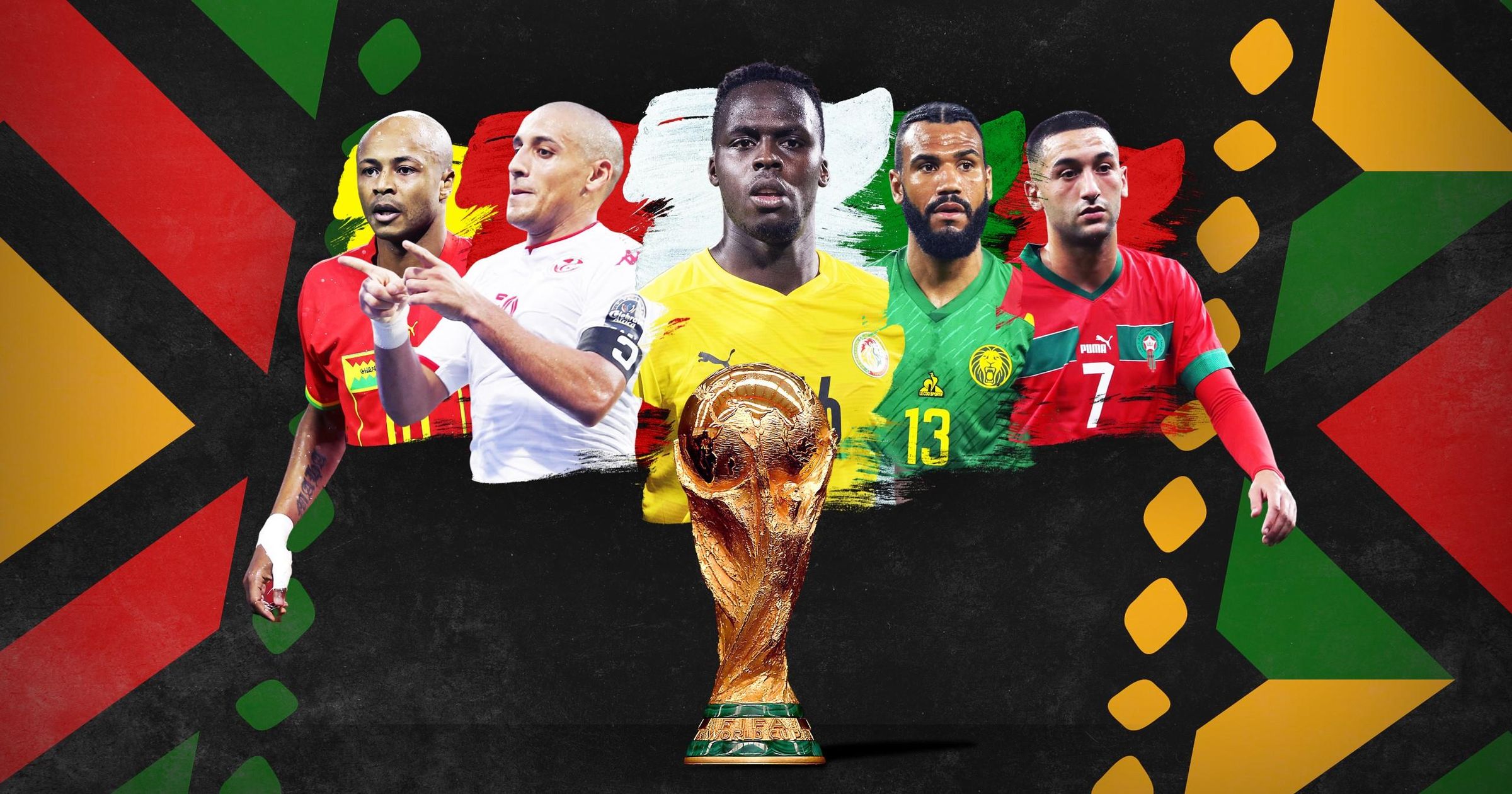 Coupe du monde - Sénégal, Maroc, Cameroun, Tunisie, Ghana : L'Afrique ...