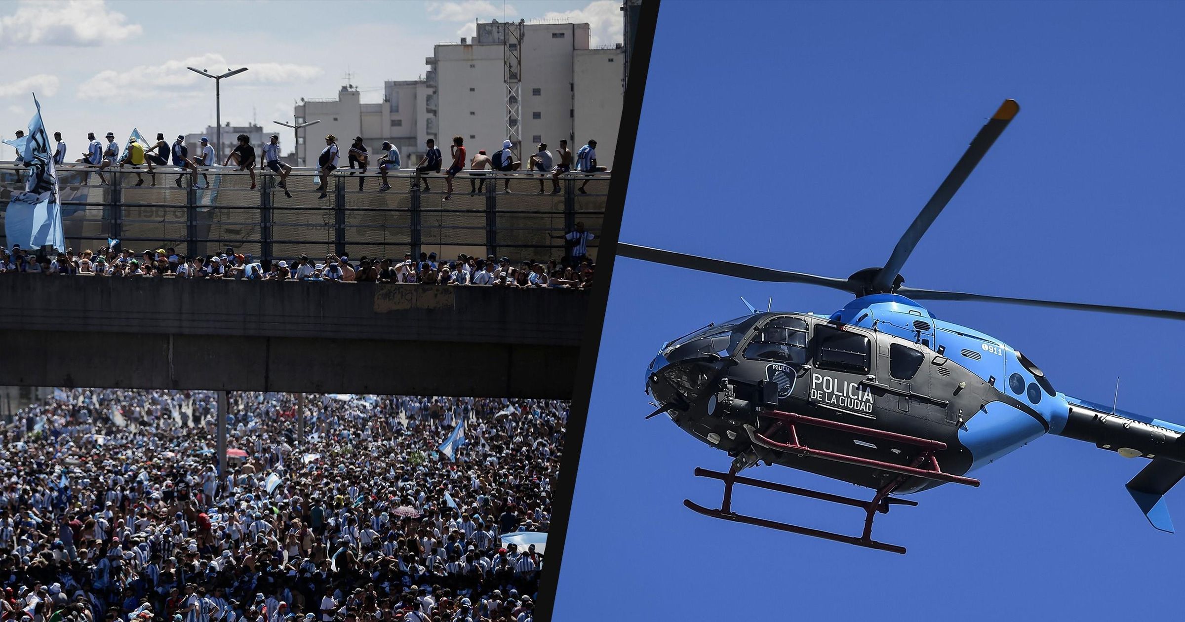 WM 2022: Bus-Parade nach Chaos in Buenos Aires abgebrochen ...