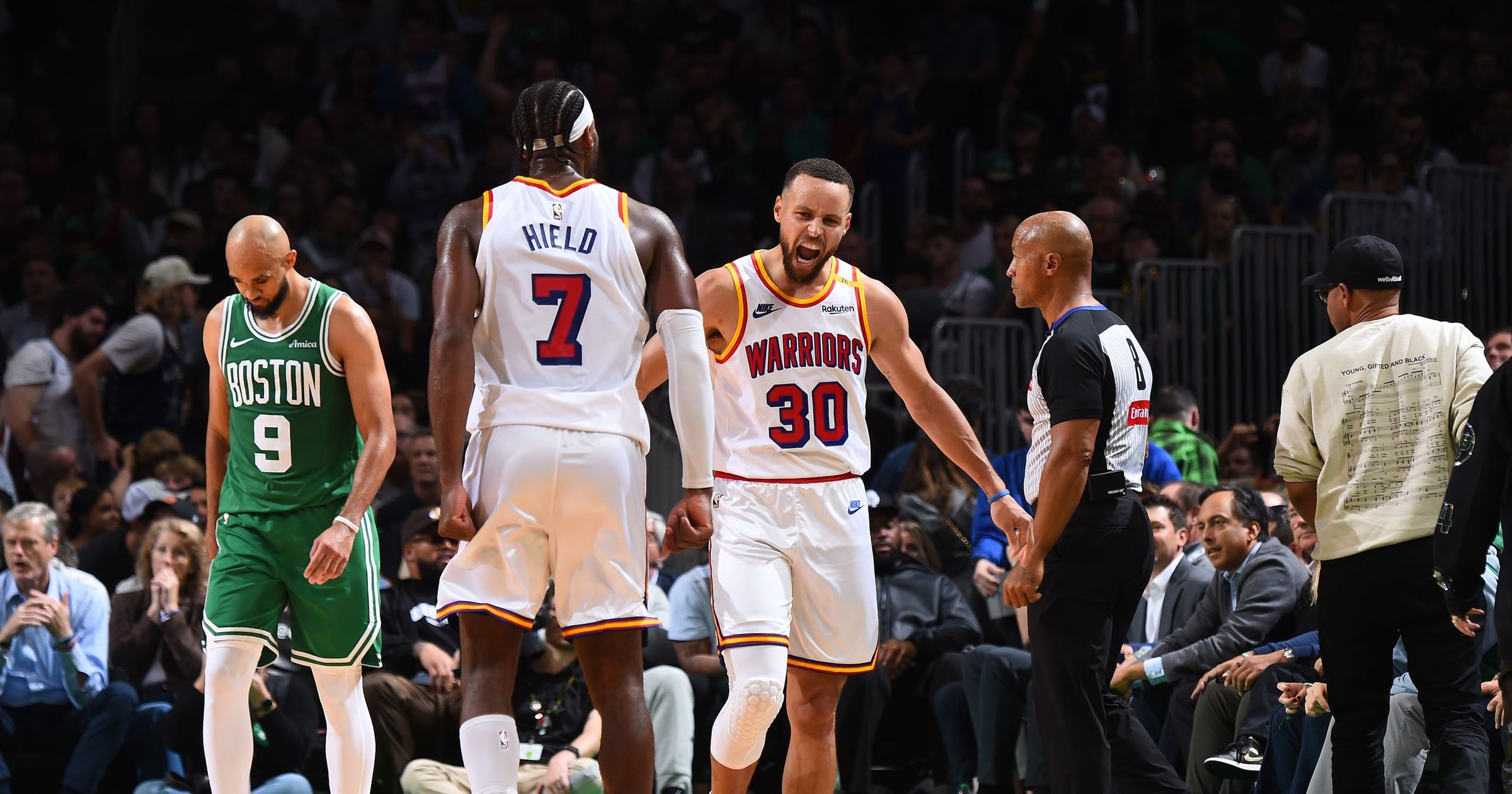 Golden State vince a Boston 118-112 con 27 punti di Curry e continua a ...