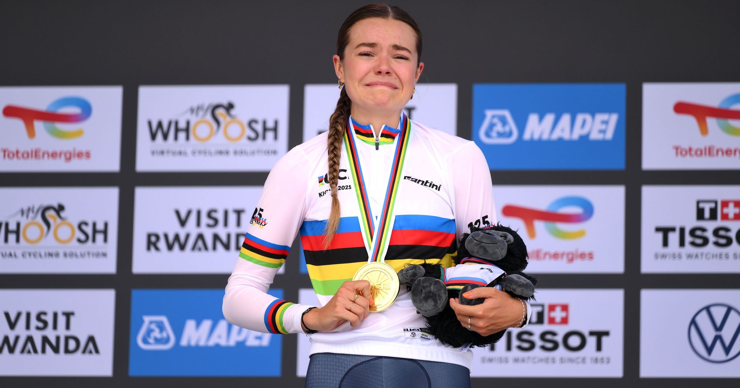 Rad-WM 2025: Megan Arens rast zu Juniorinnen-Gold im Zeitfahren - Drama ...