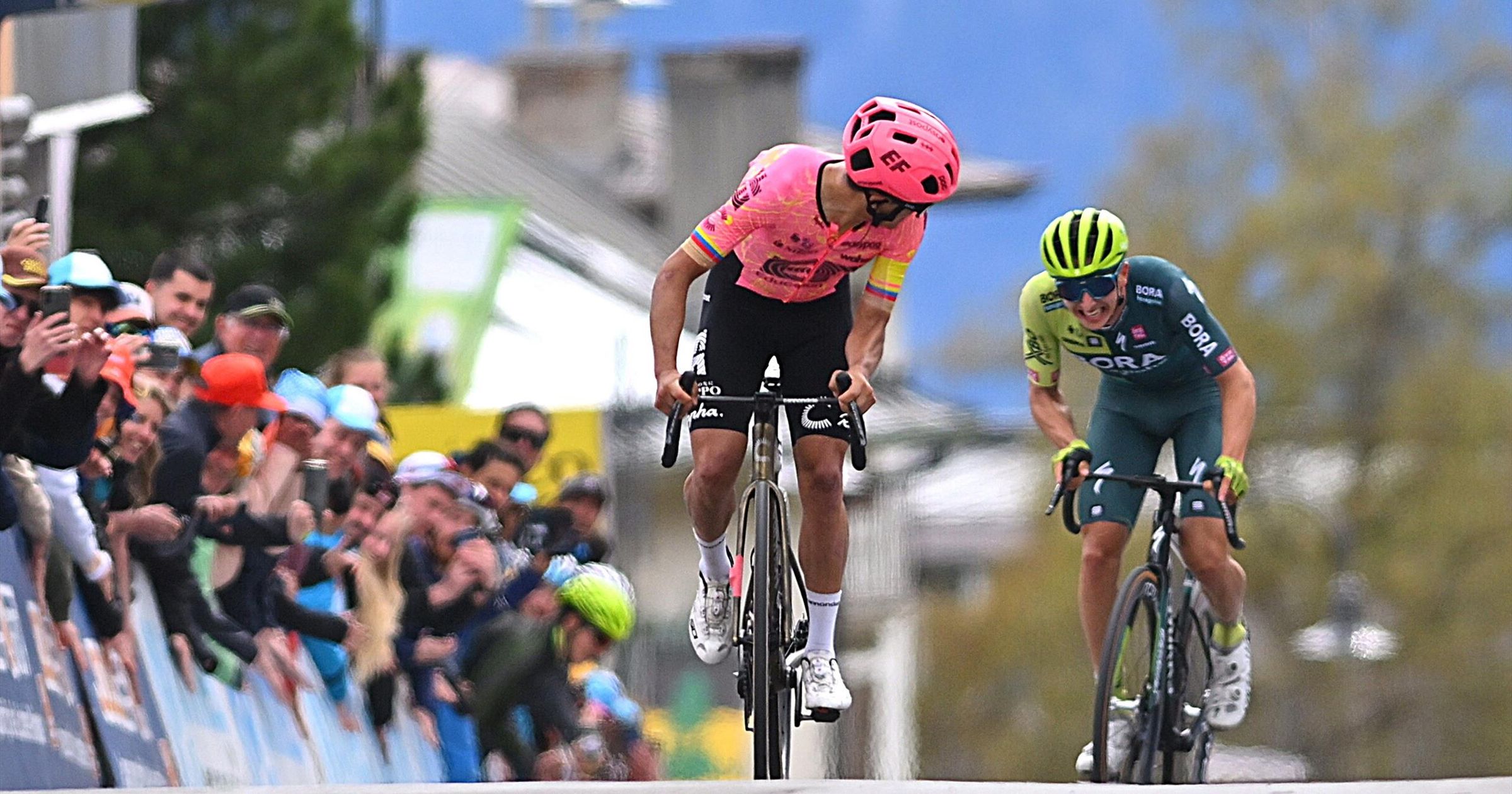 Romandie-Rundfahrt 2024: Florian Lipowitz verlangt Richard Carapaz noch ...