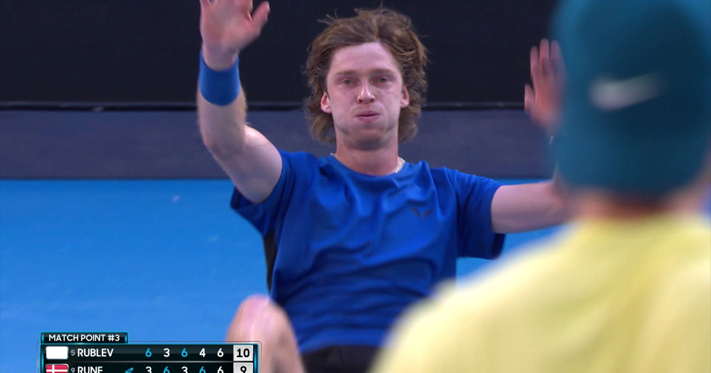 Andy Murray, Andrey Rublev, Tommy Paul - which was the luckiest net ...