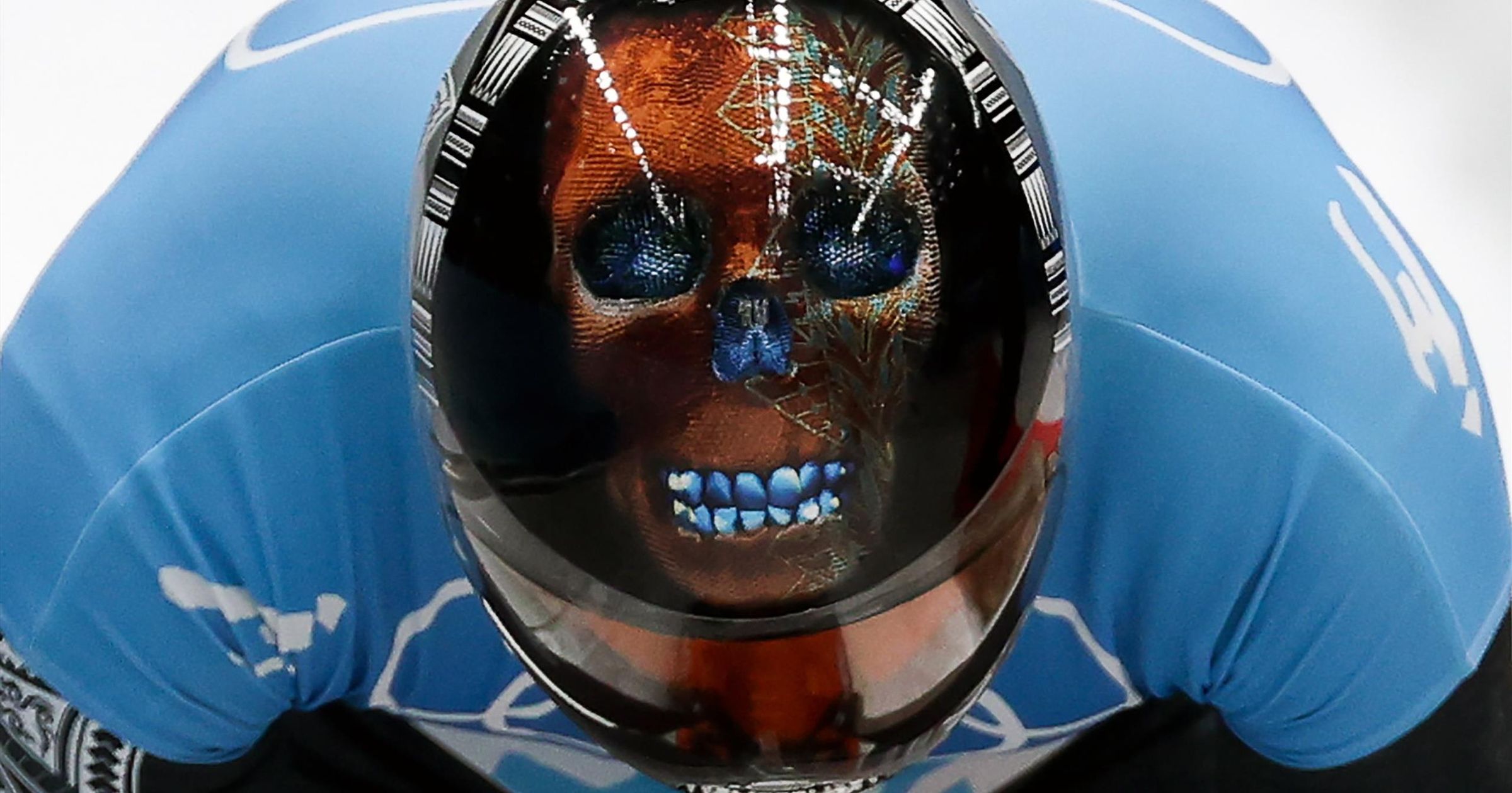 Olympia 2022 - Skeleton: Die skurrilsten Helme in der Eisbahn - Vom ...