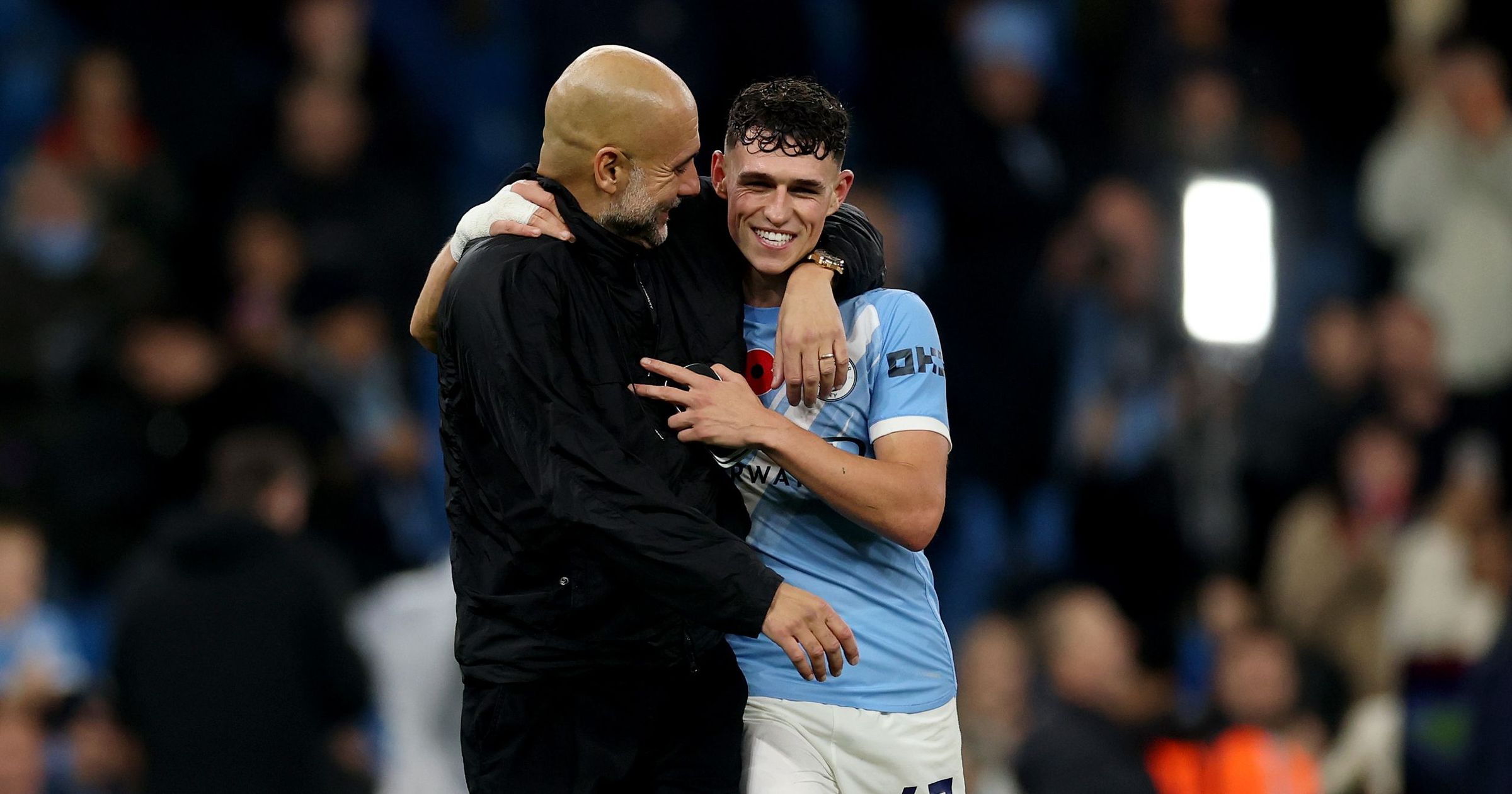 Pep Guardiola zeigt sich zufrieden nach Sieg gegen den FC Liverpool ...